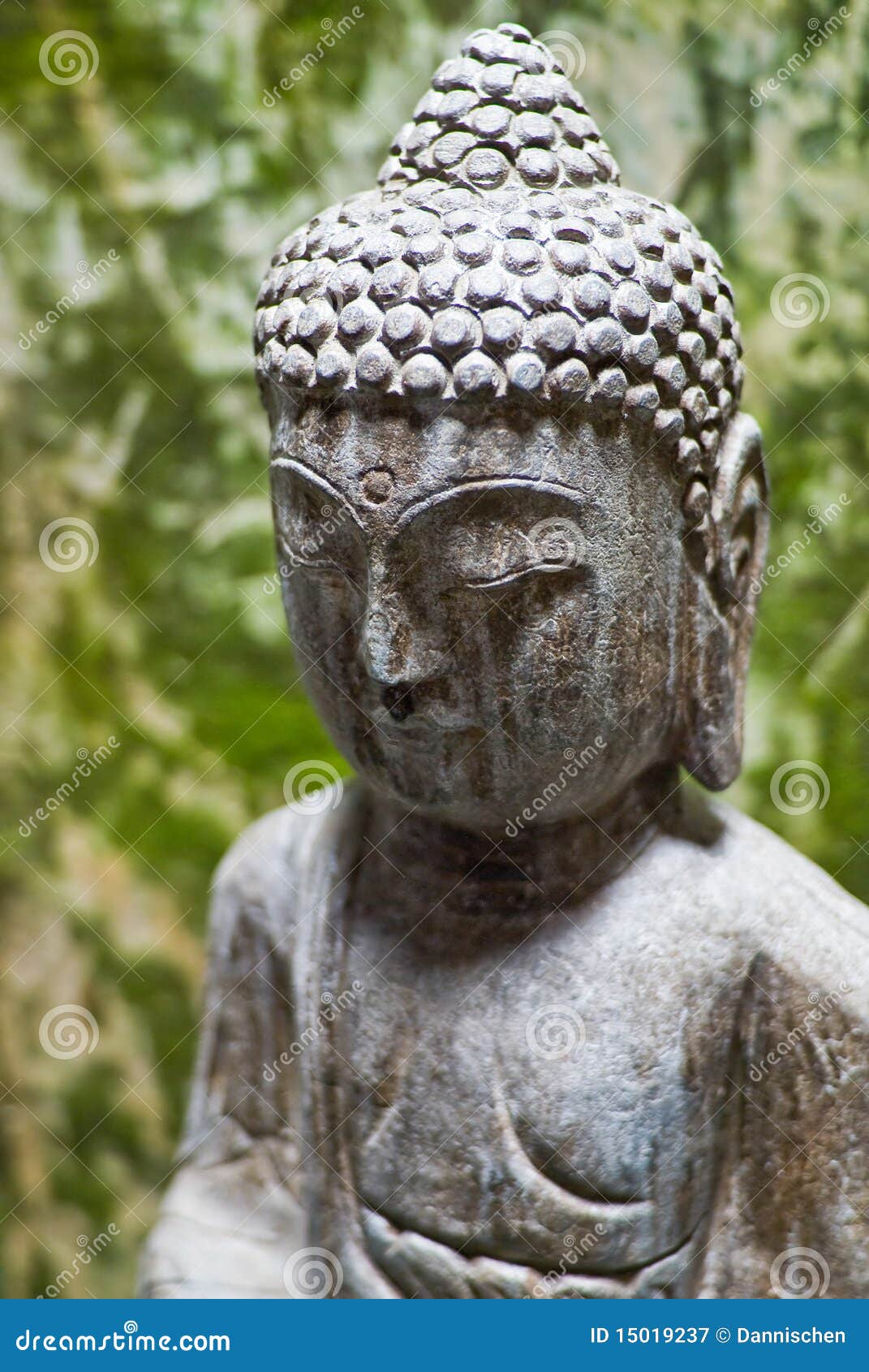 Peaceful buddhist statue stock image. Image of carved - 15019237