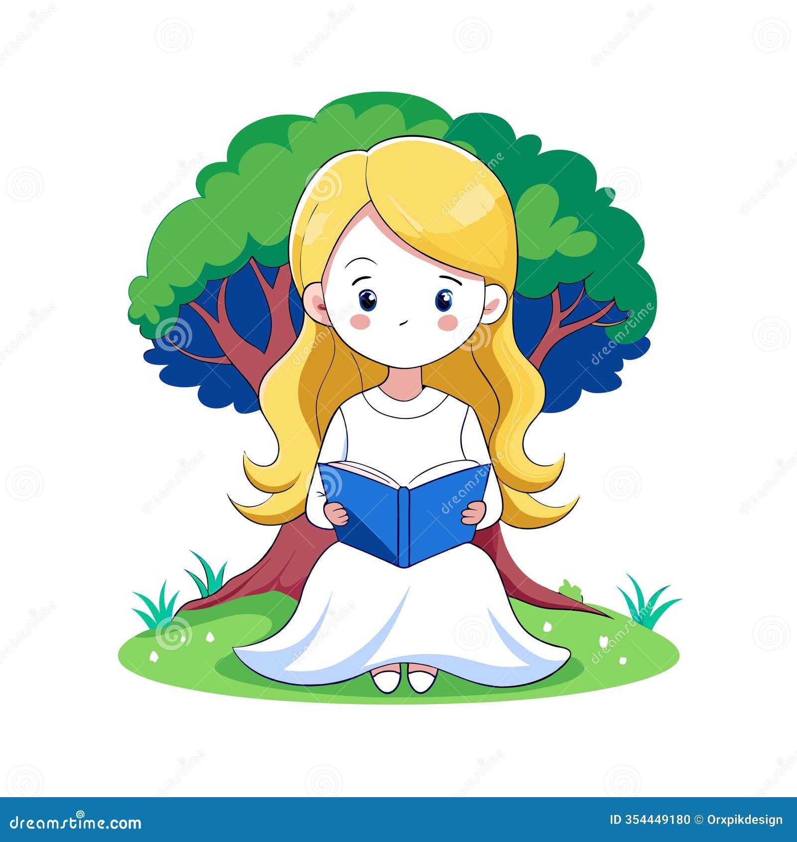 Peaceful Cartoon Cat Stock Image | CartoonDealer.com #322270705