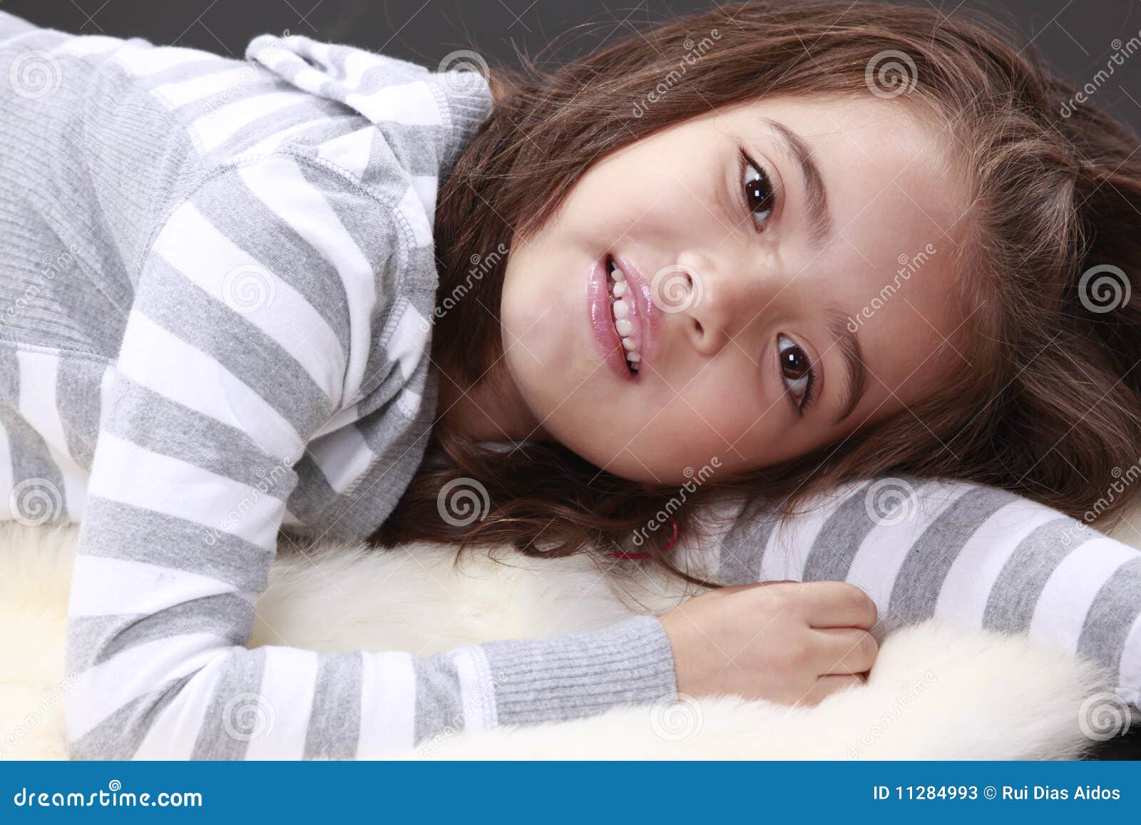 Peaceful child stock image. Image of autumn, infant, grey - 11284993