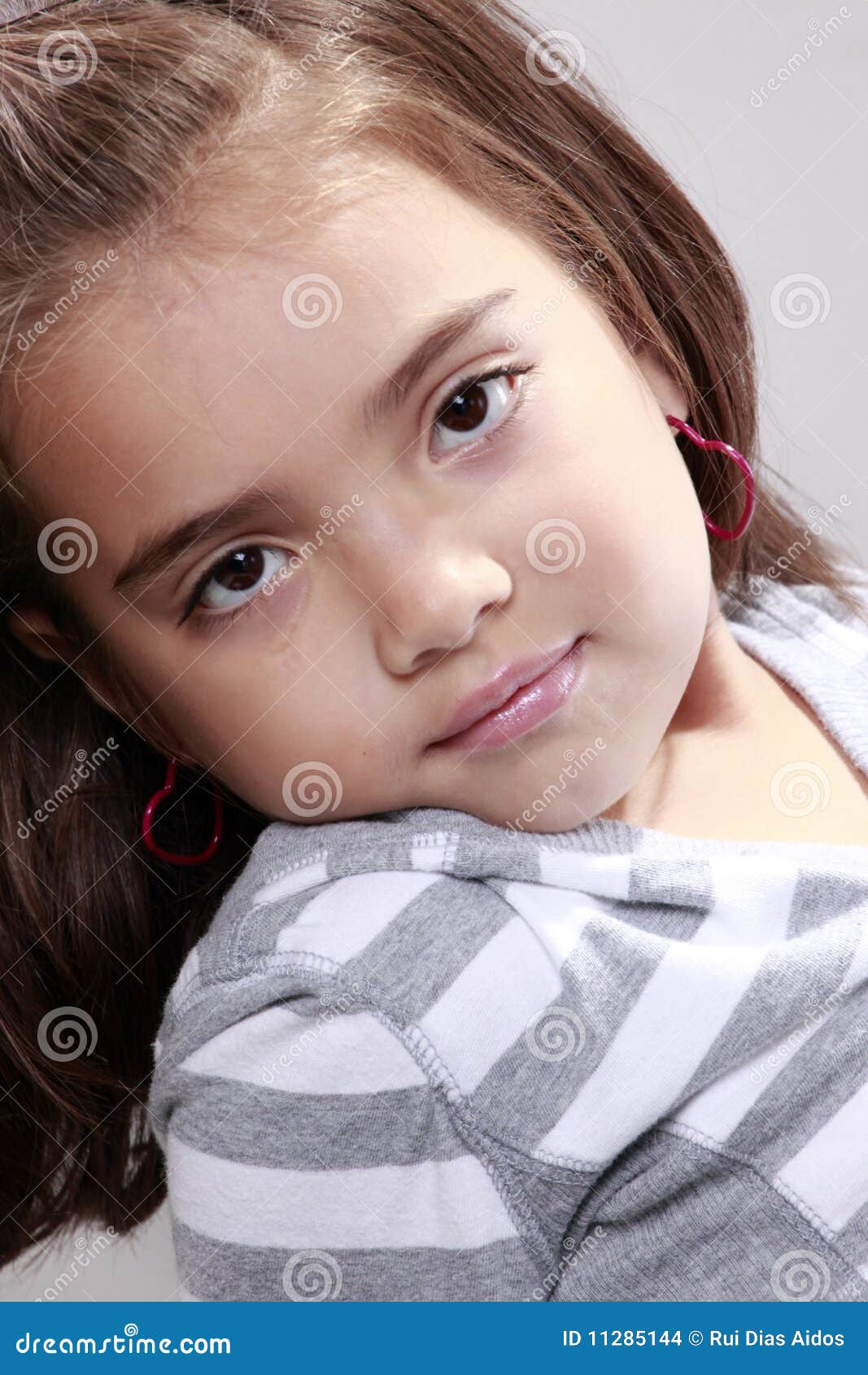 Peaceful child stock photo. Image of cute, girl, caucasian - 11285144