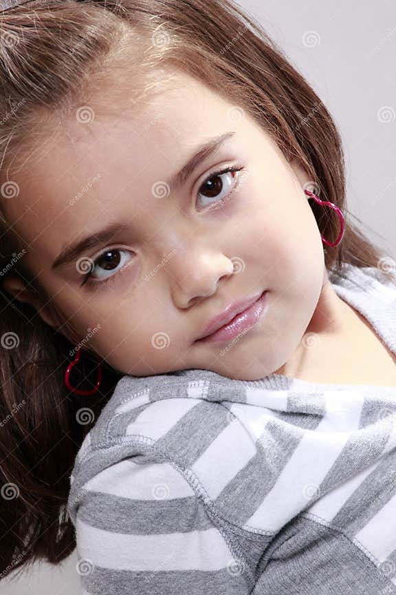 Peaceful child stock photo. Image of cute, girl, caucasian - 11285144
