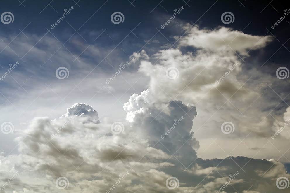 Peaceful Cloud Landscape stock photo. Image of peace, natural - 1422382