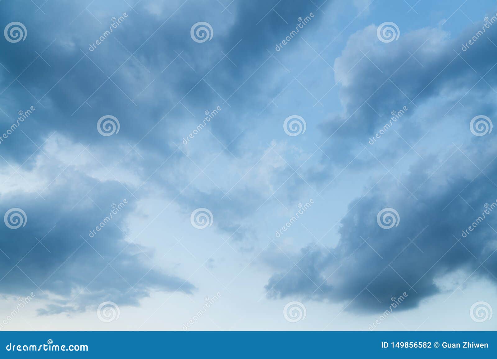 Peaceful clouds and sky stock photo. Image of sweet - 149856582