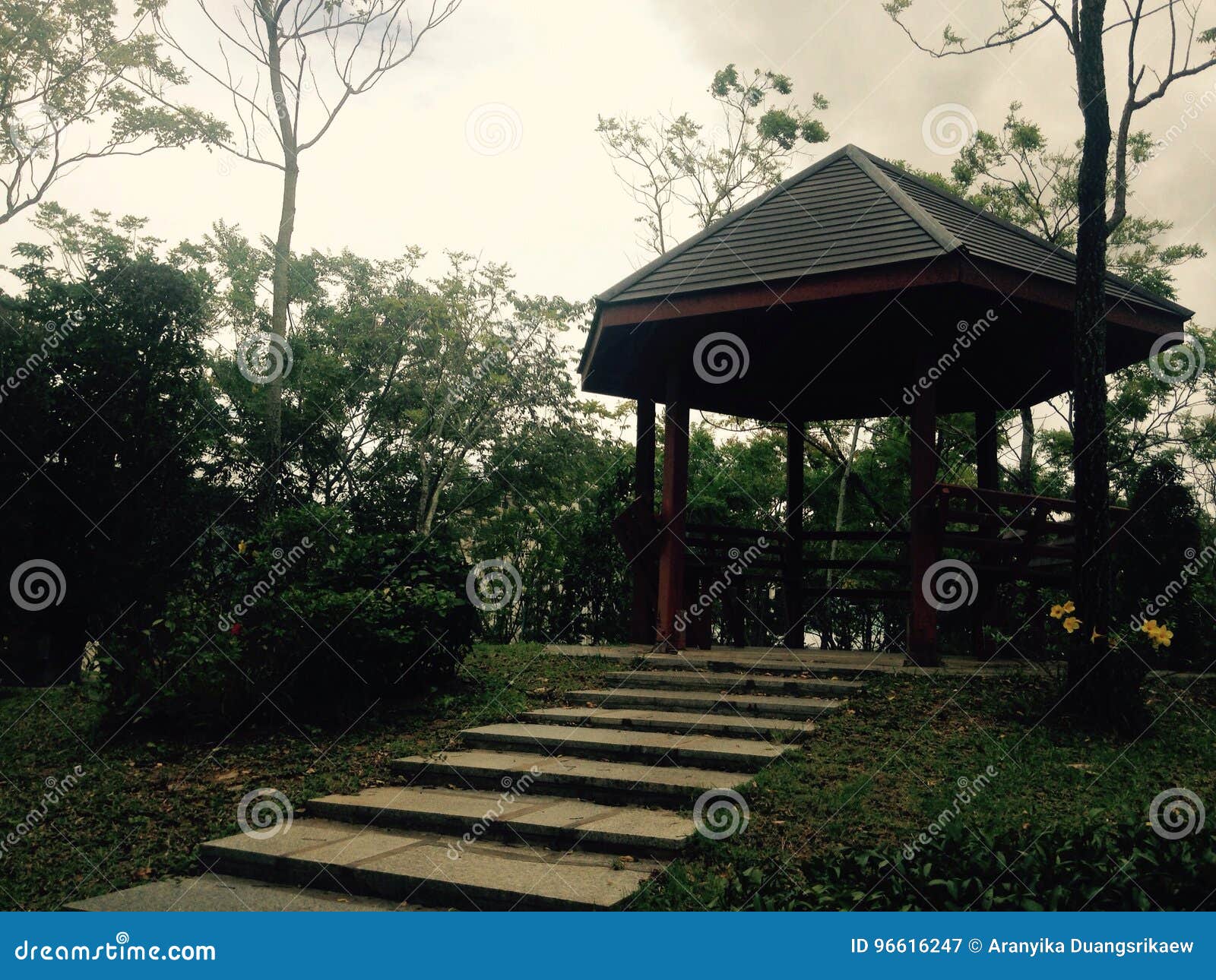 Peaceful corner stock image. Image of corner, pavilion - 96616247