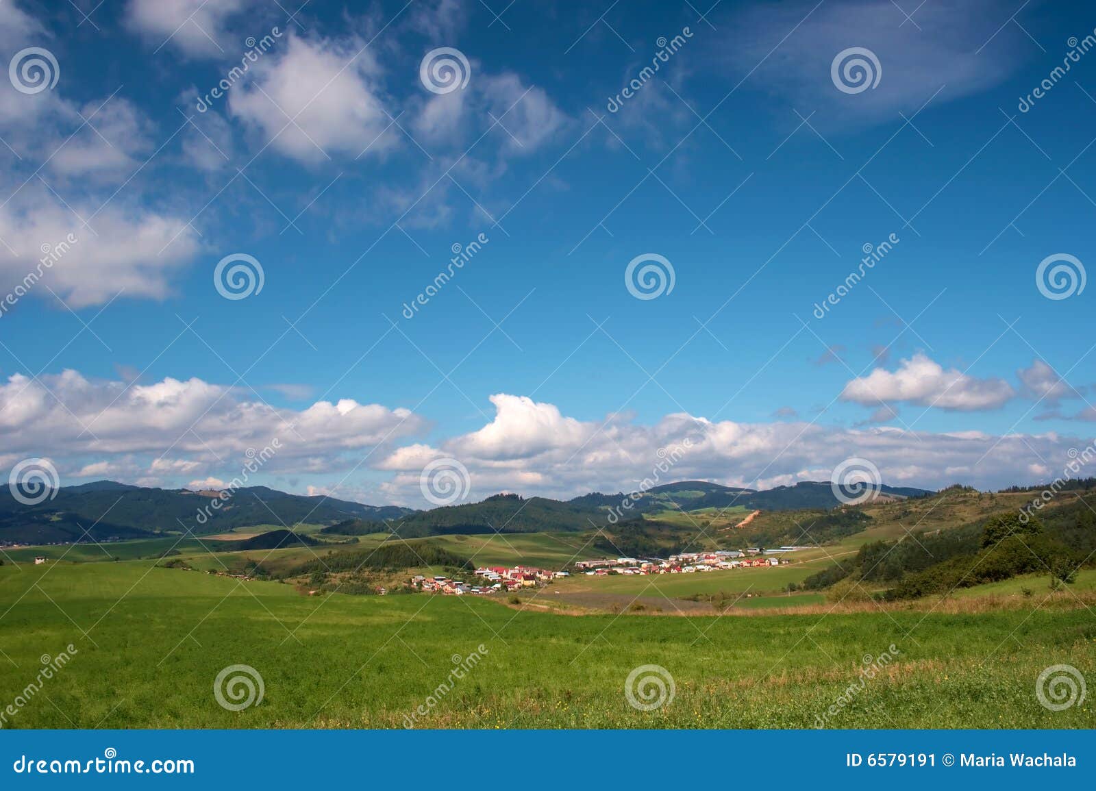 Peaceful country landscape stock image. Image of crop - 6579191