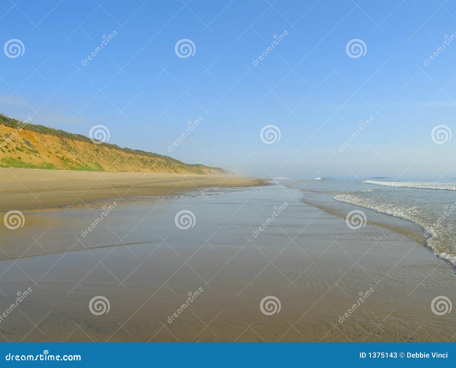 Peaceful Early Morning View of the Beach Stock Image - Image of travel ...