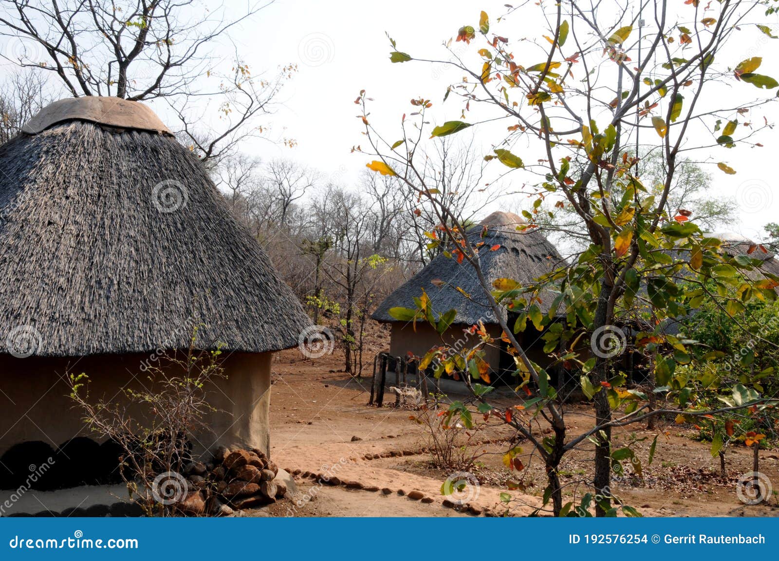 A Rustic Rest Camp in Zimbabwe Stock Photo - Image of outdoor, game ...