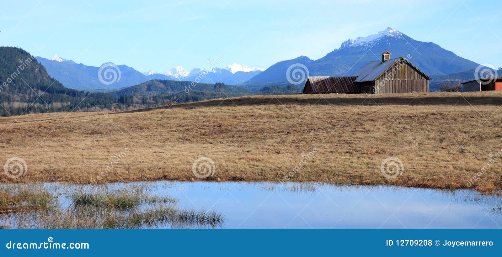 Peaceful Family Farm stock photo. Image of acreage, grass - 12709208