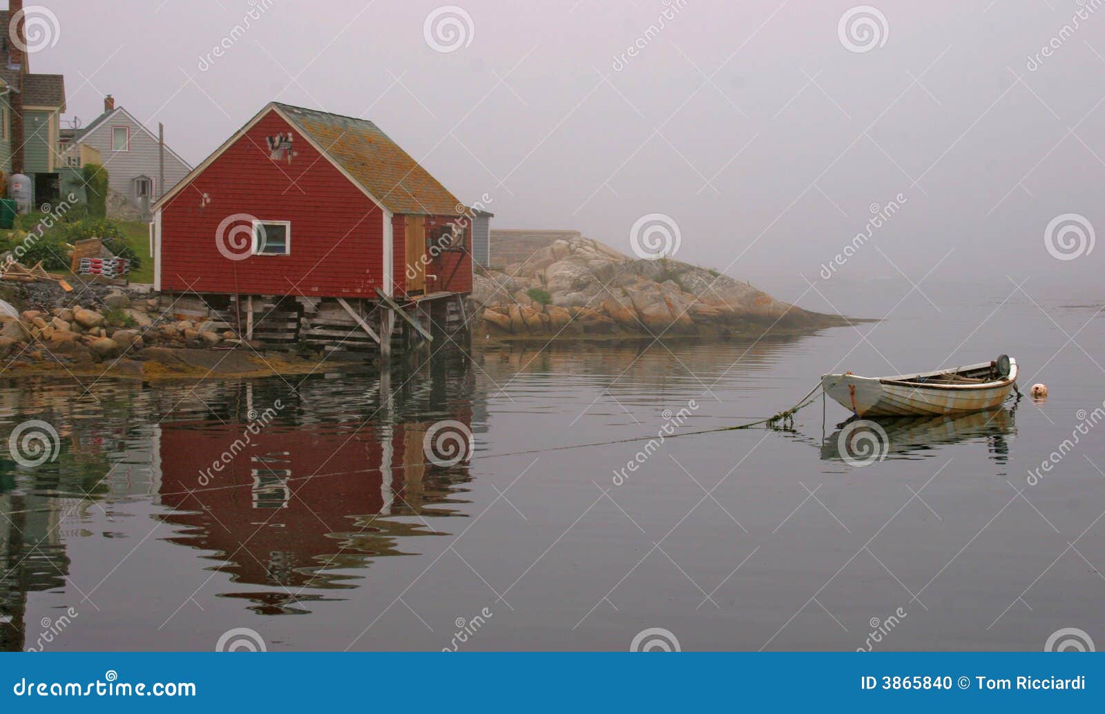 Peaceful harbor stock photo. Image of mooring, nova, fishing - 3865840