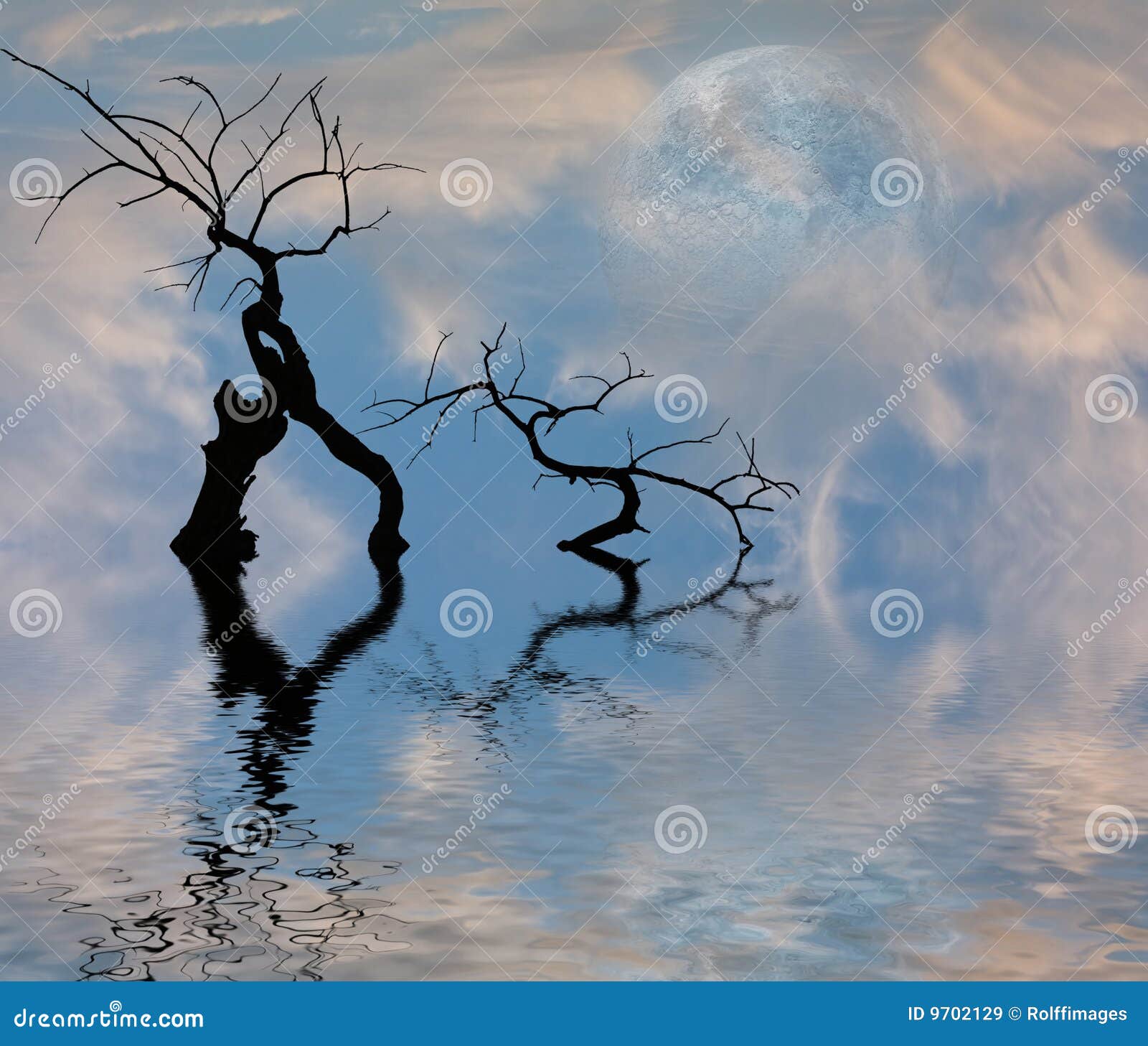 Peaceful Lake Scape stock image. Image of nature, beauty - 9702129