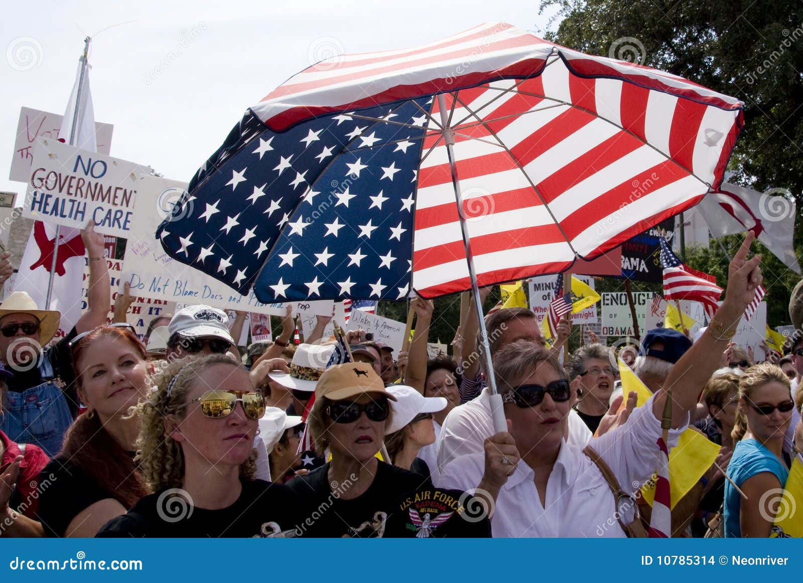 Peaceful Protest editorial stock image. Image of politics - 10785314