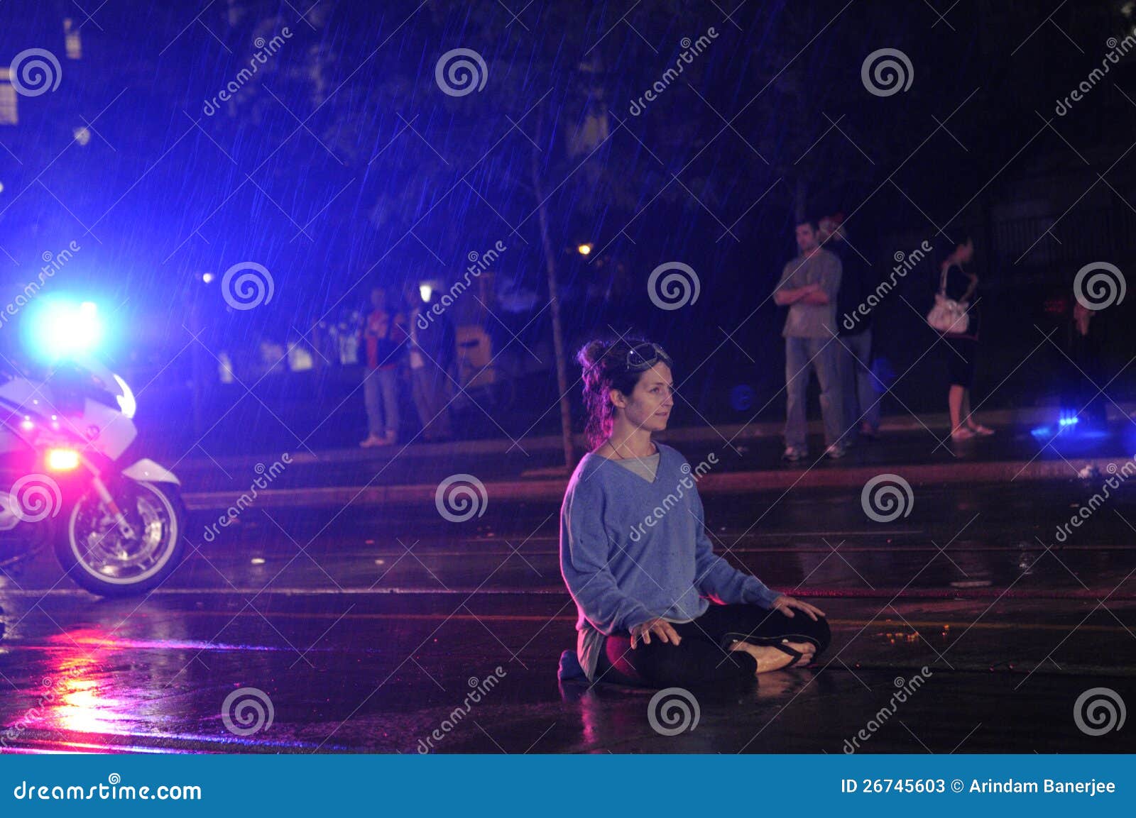 Peaceful protest. editorial stock photo. Image of group - 26745603