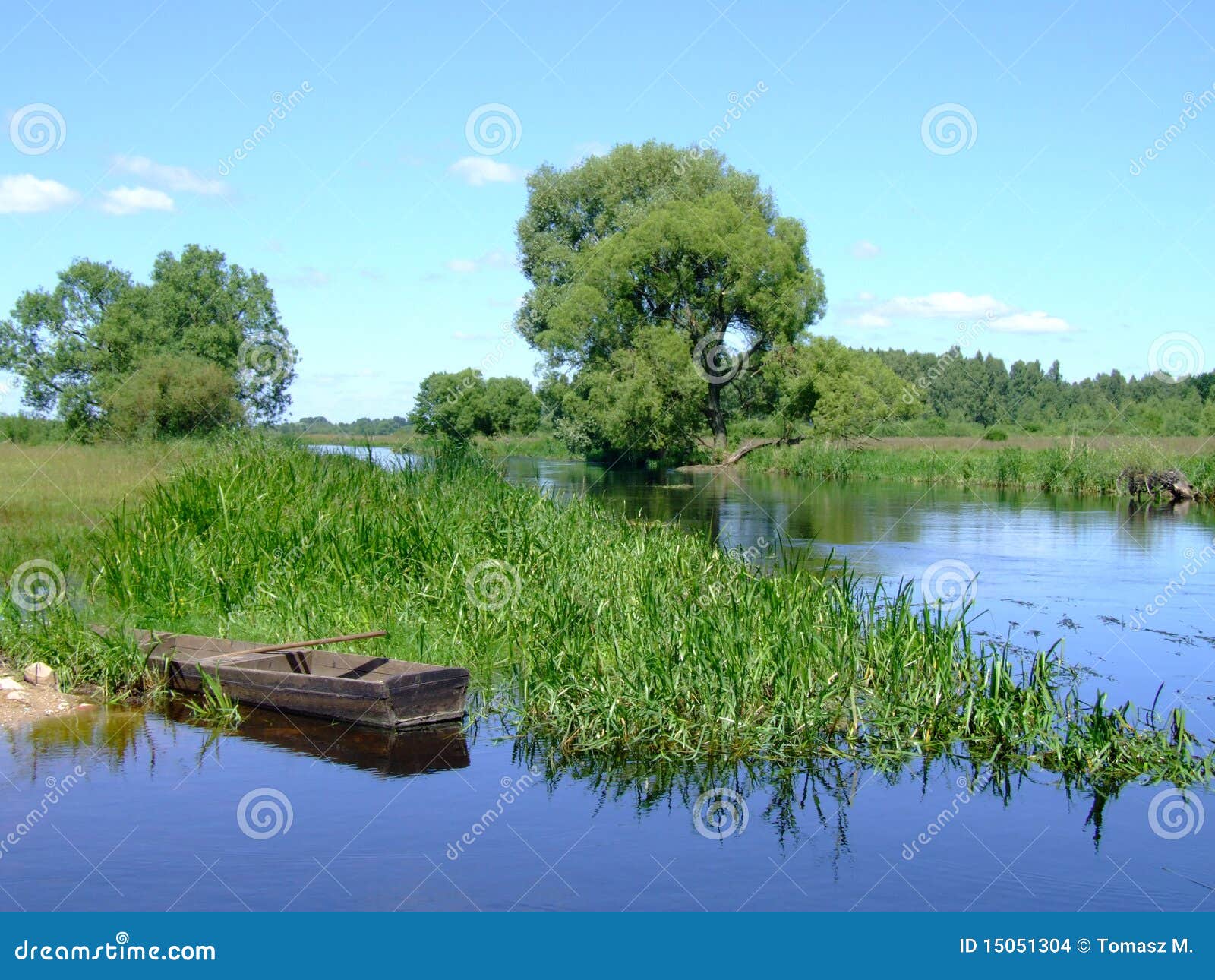 Peaceful river stock photo. Image of travel, quiet, landscape - 15051304
