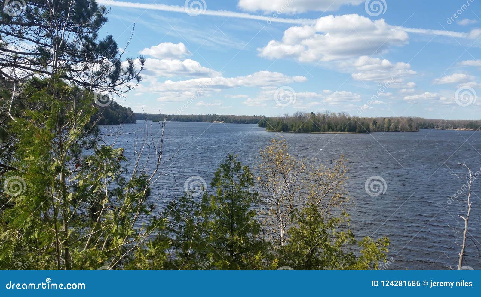 Peaceful stock photo. Image of river, peaceful, summer - 124281686