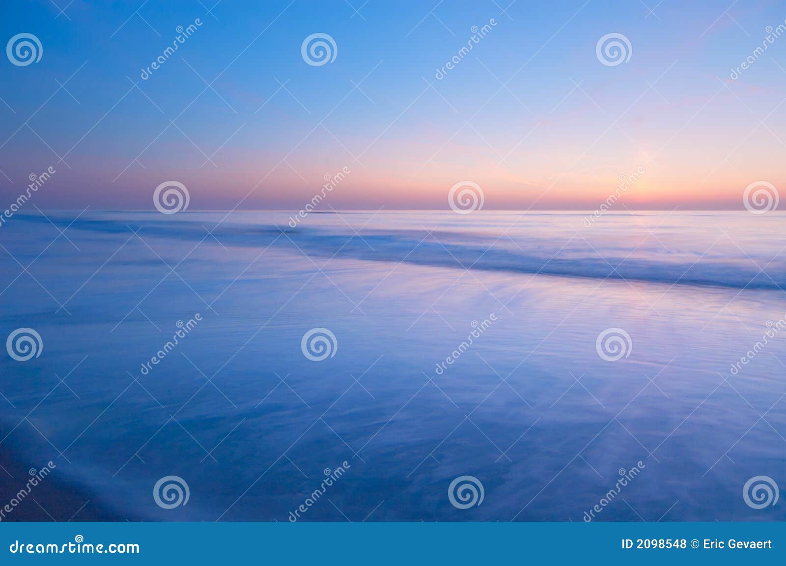 Peaceful Scene of the Ocean Stock Photo - Image of colorful, sand: 2098548