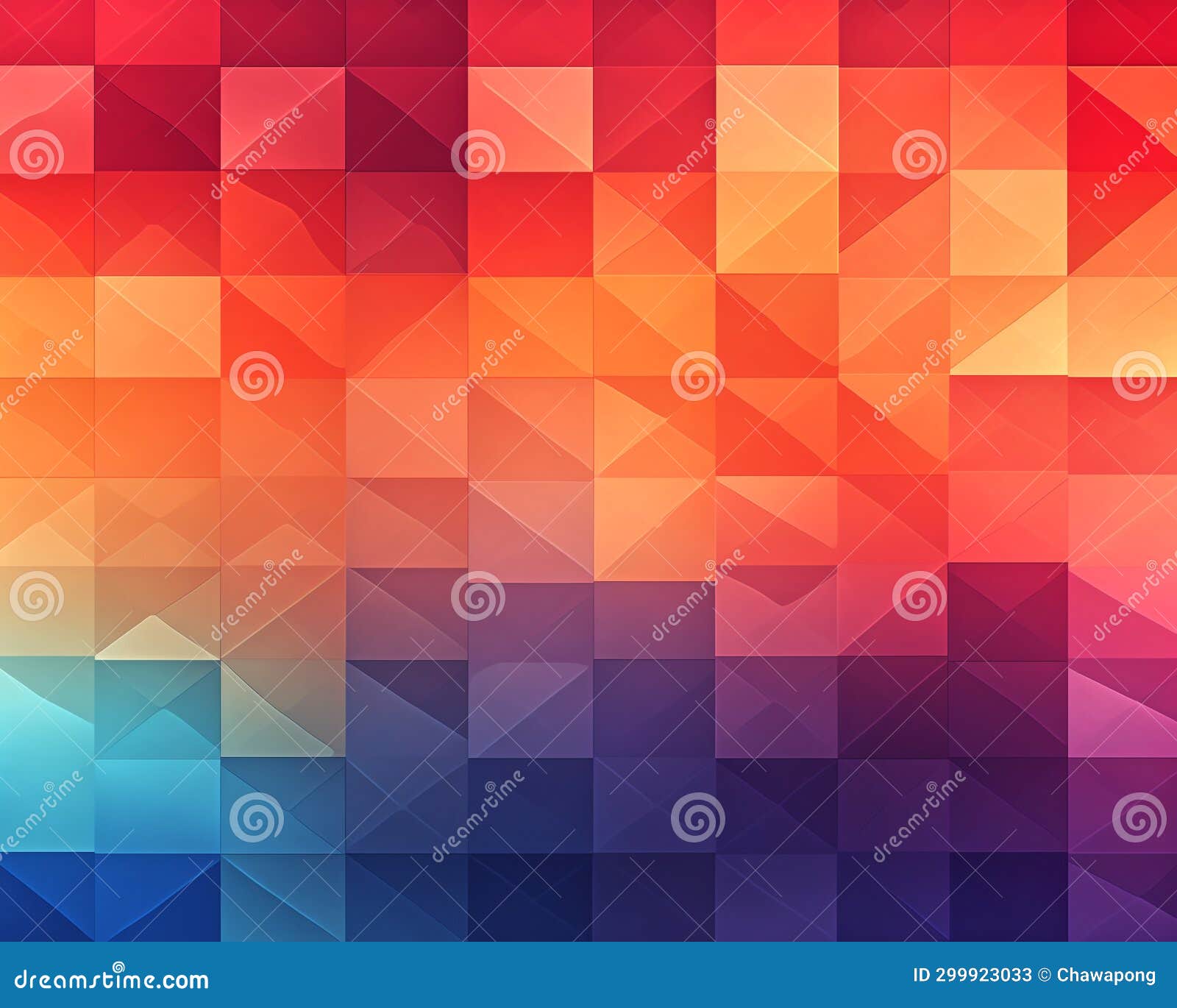 Peaceful Shapes, Abstract Background with Simple Geometric Forms Stock ...