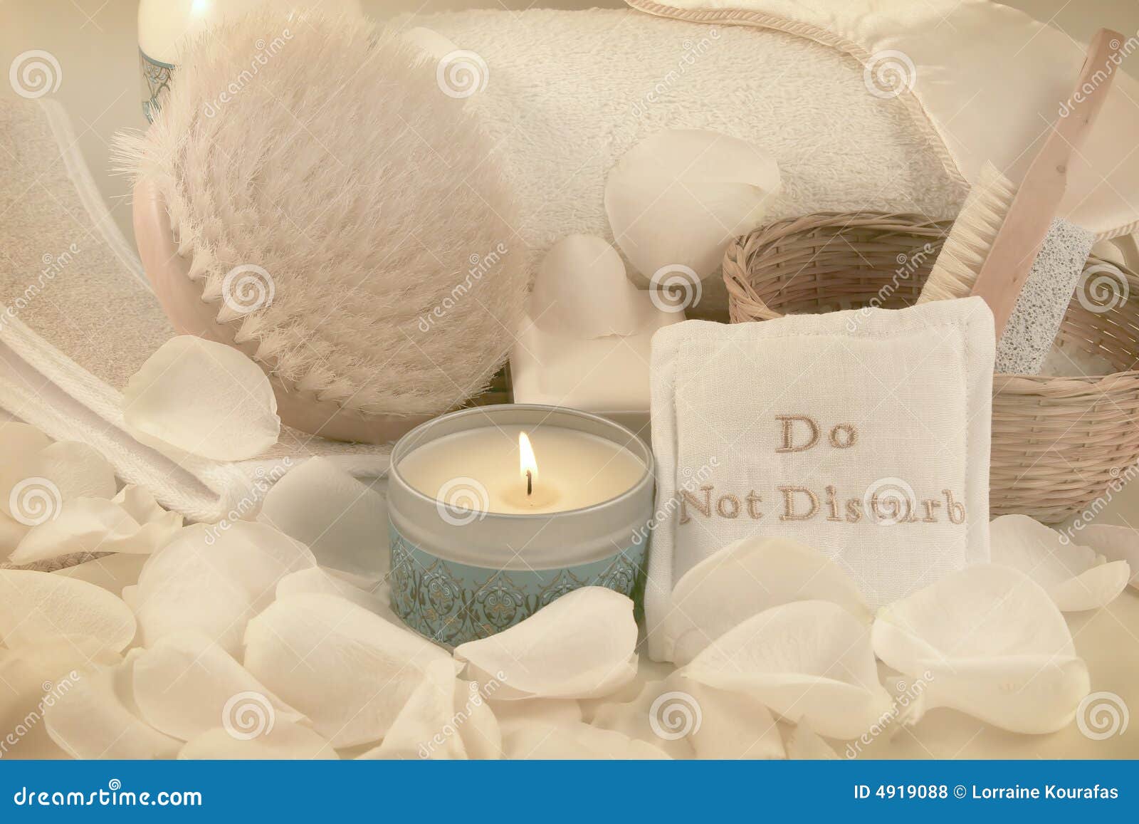 Peaceful spa scene stock photo. Image of calm, beauty - 4919088