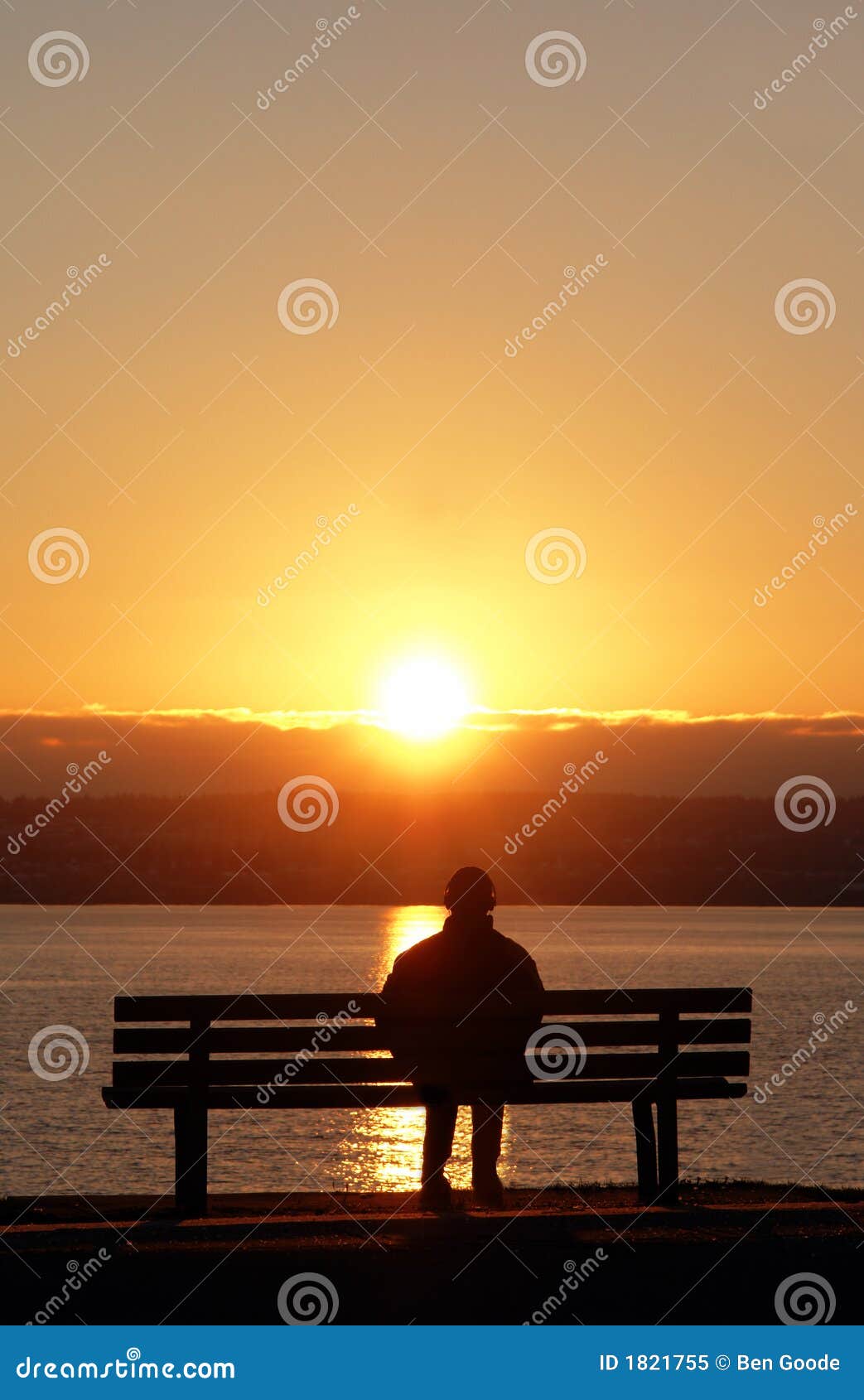 Peaceful Sunset stock image. Image of harbor, clear, park - 1821755