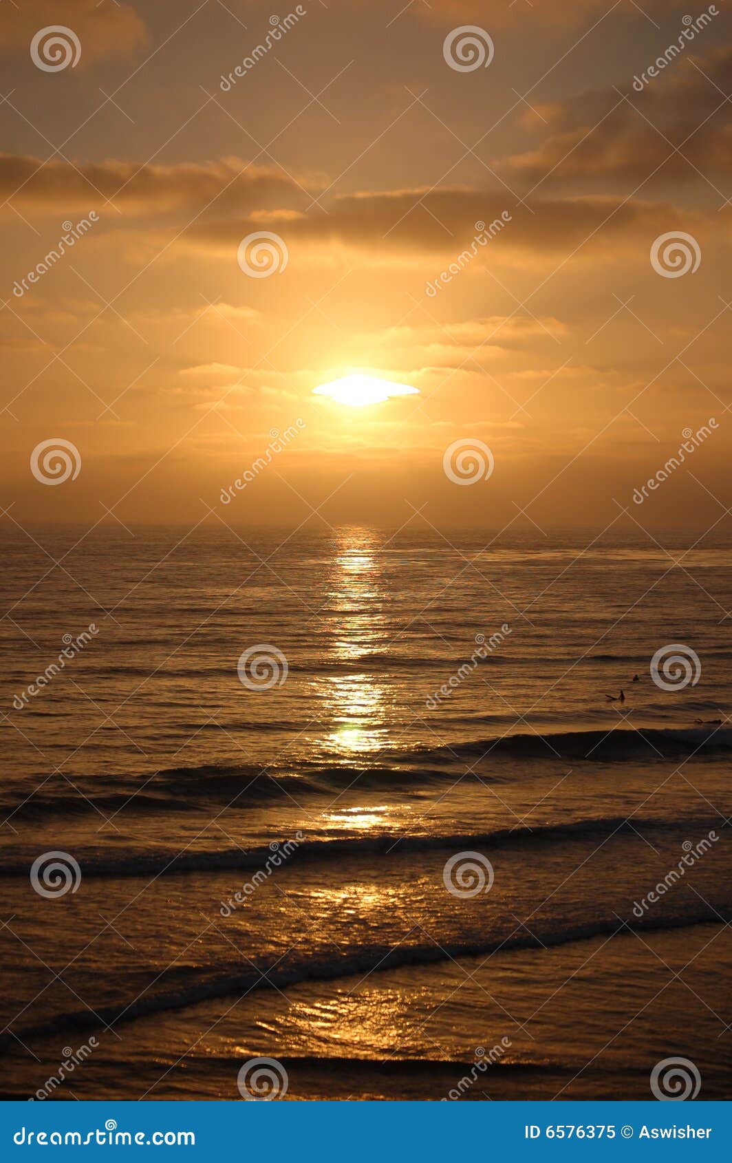 Peaceful Sunset stock image. Image of water, unique, peace - 6576375