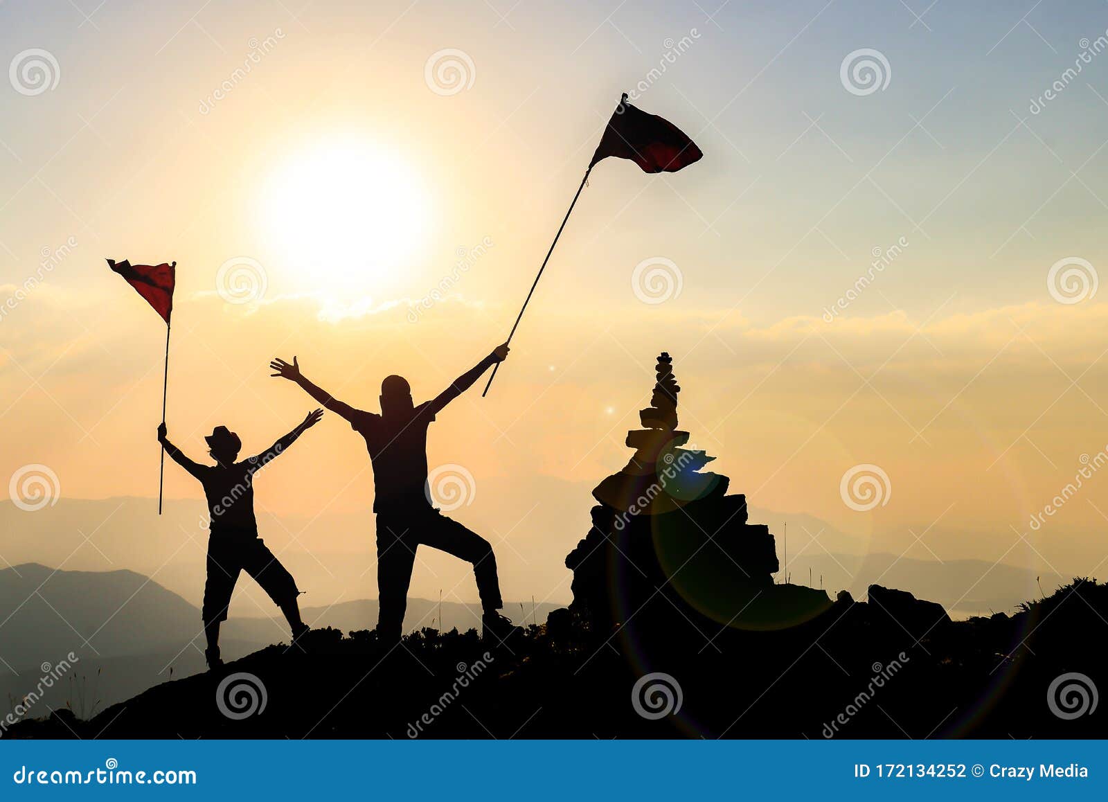 Peaceful Team, Awareness Building and Positive Movements Stock Photo ...