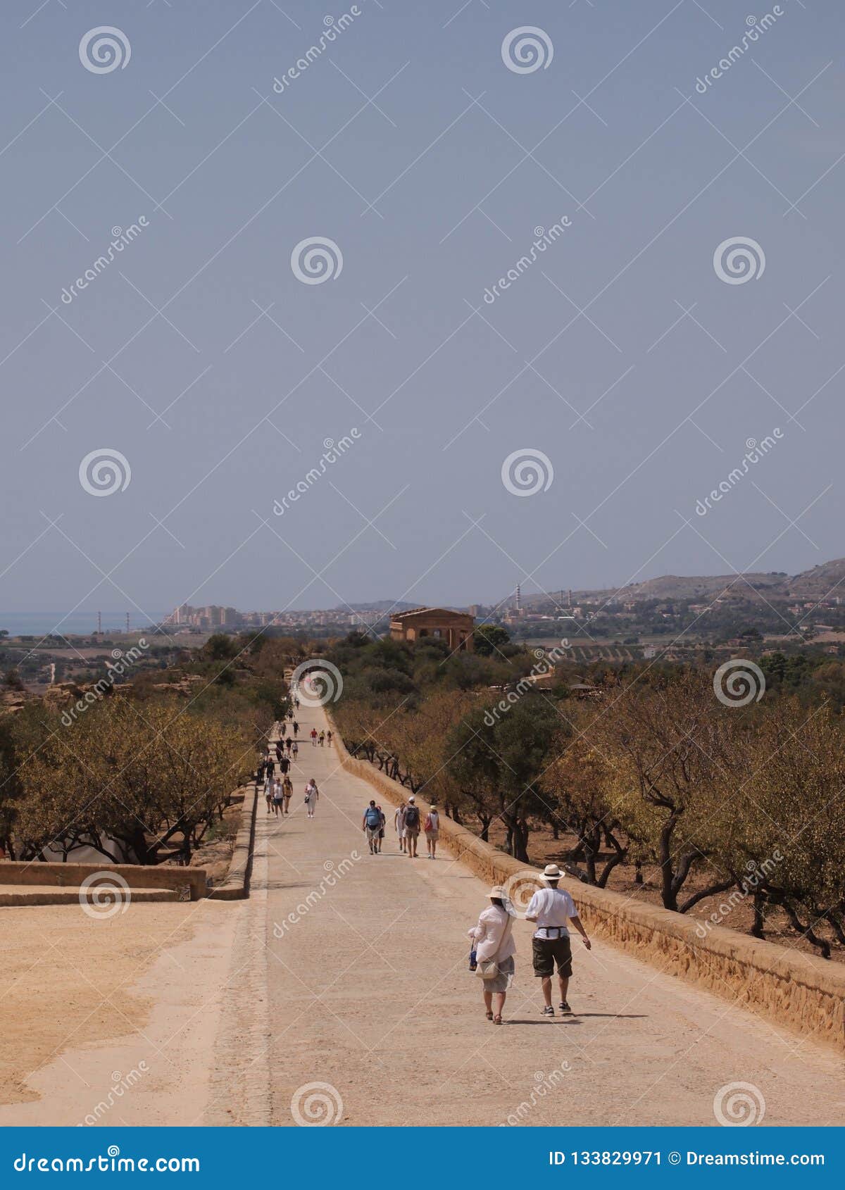 Peaceful Walk in the Valley of Temples Editorial Photo - Image of ...