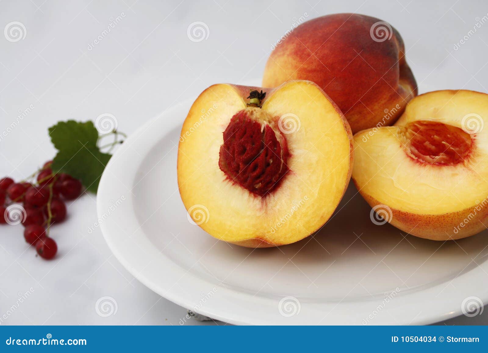 Peach stock photo. Image of peach, healthy, diet, core - 10504034