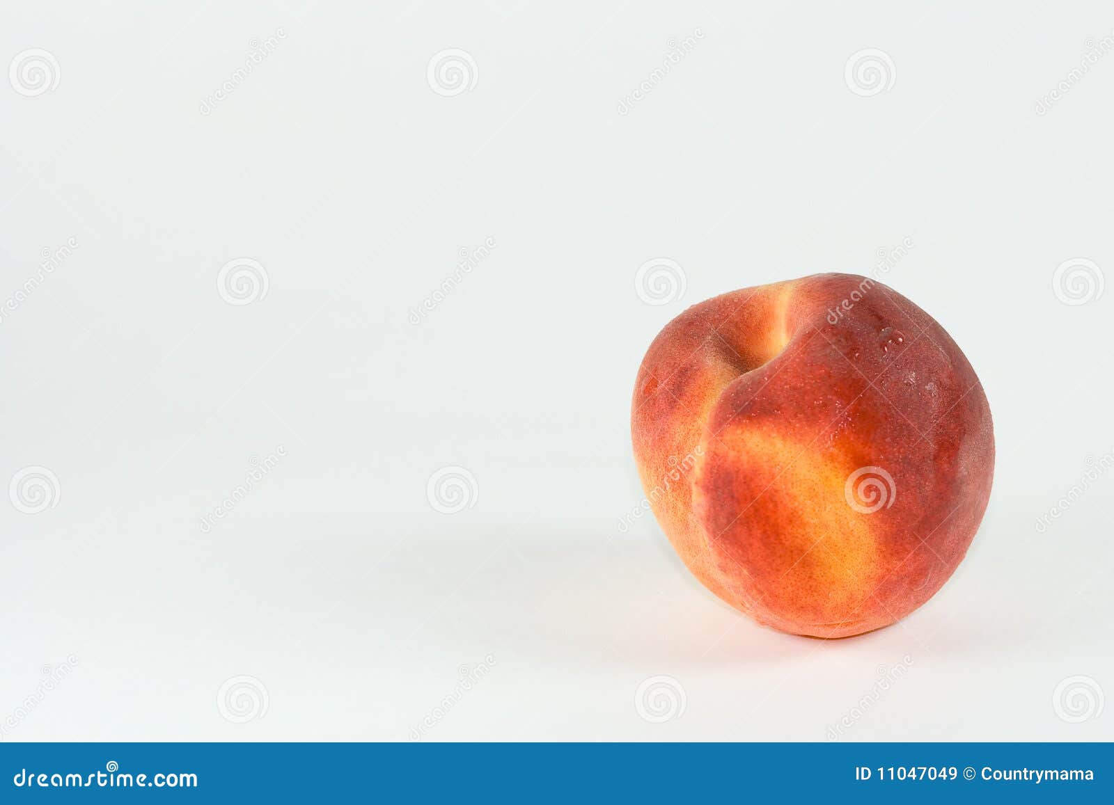 Peach stock image. Image of delicious, juicy, picked - 11047049
