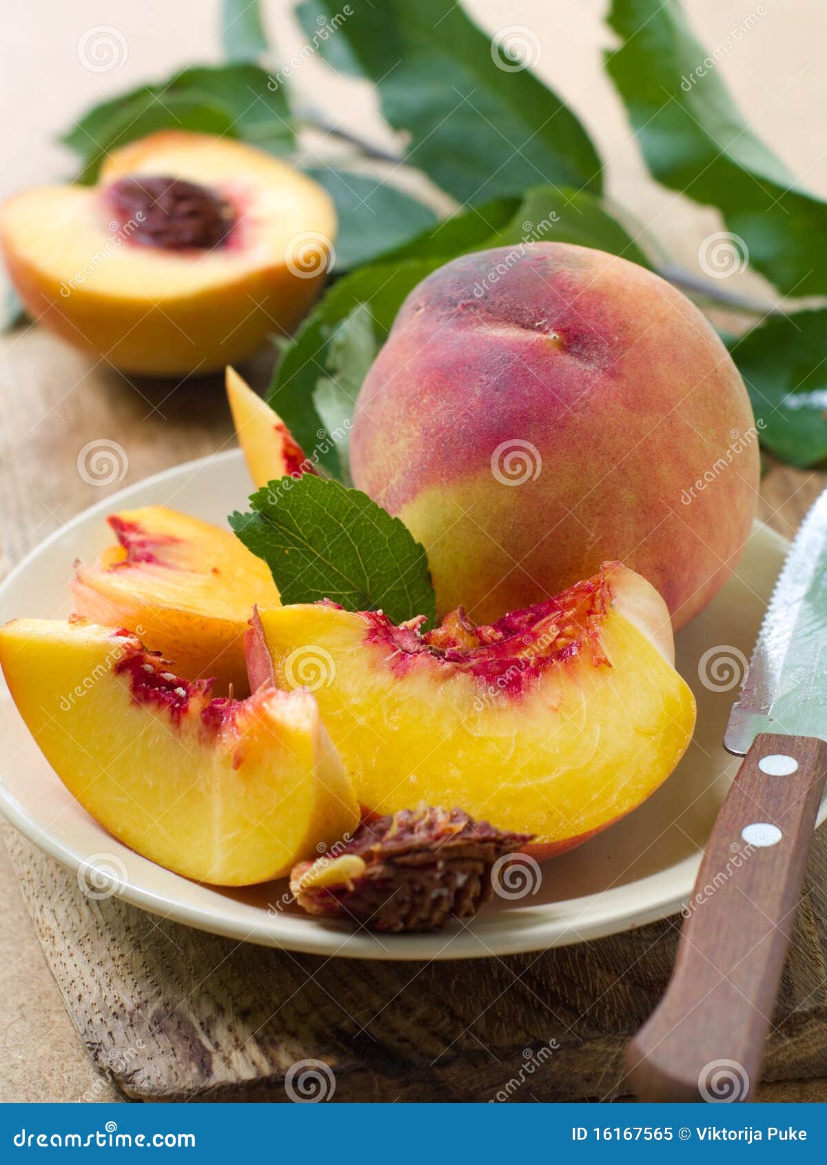 Peach stock image. Image of refreshment, vibrant, peach - 16167565