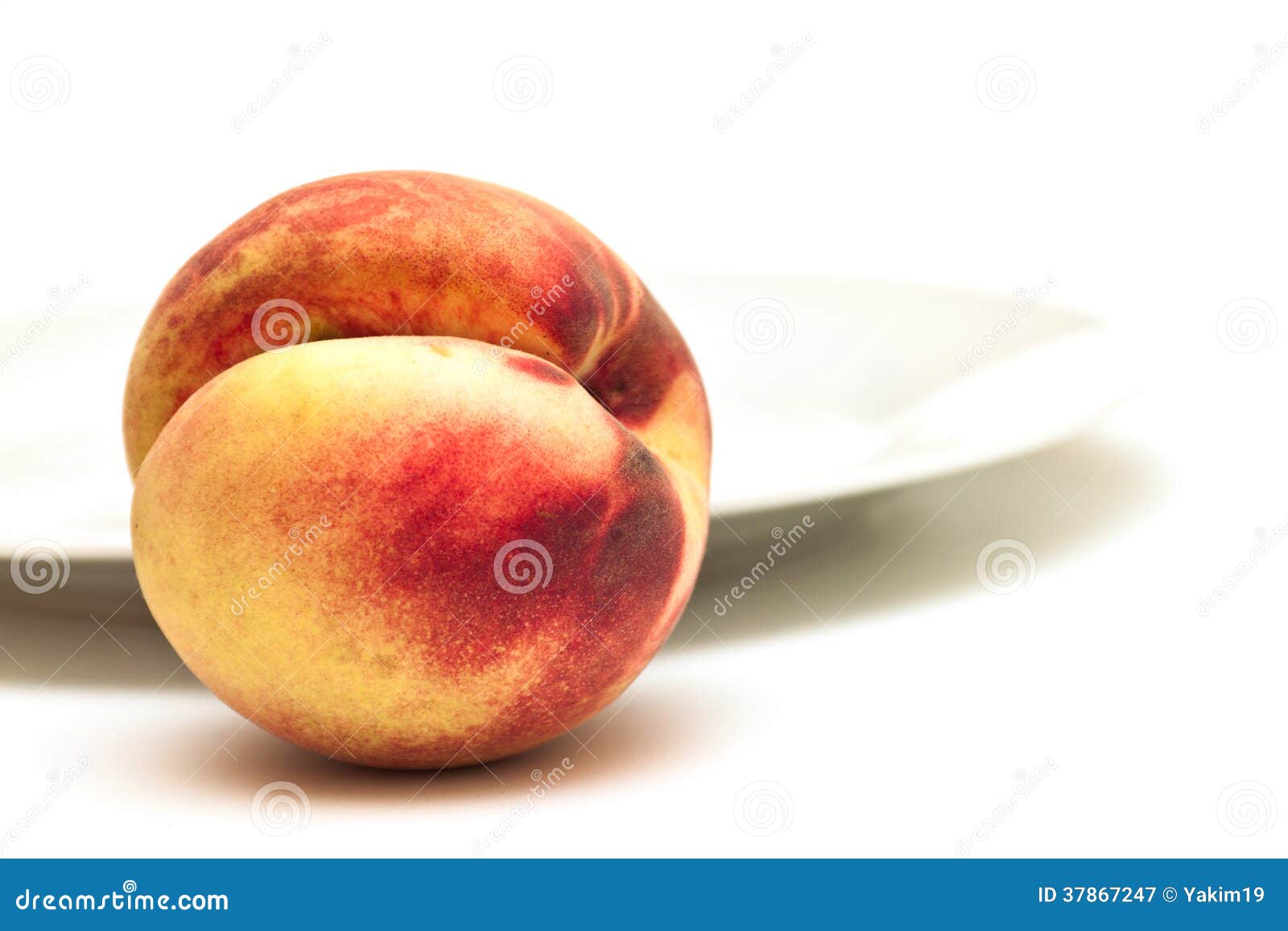 Peach stock image. Image of isolated, juicy, summer, vegetable - 37867247