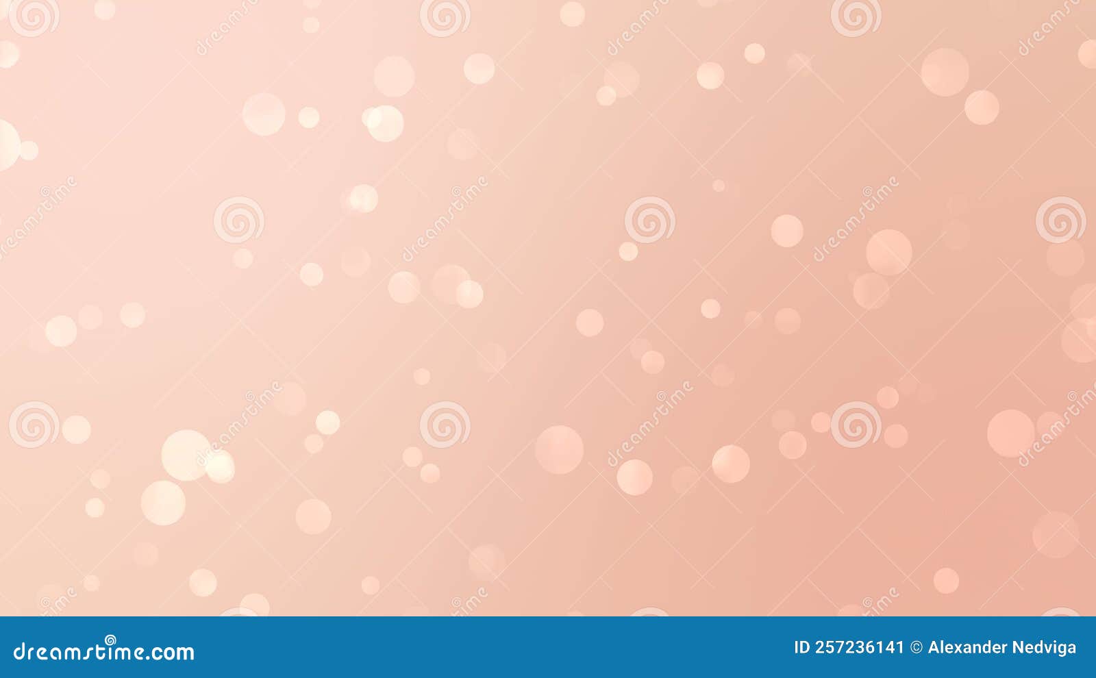 Peach Bokeh Gradient Motion Background Loop. Moving Bubbles Colorful Blurred Animation Stock ...