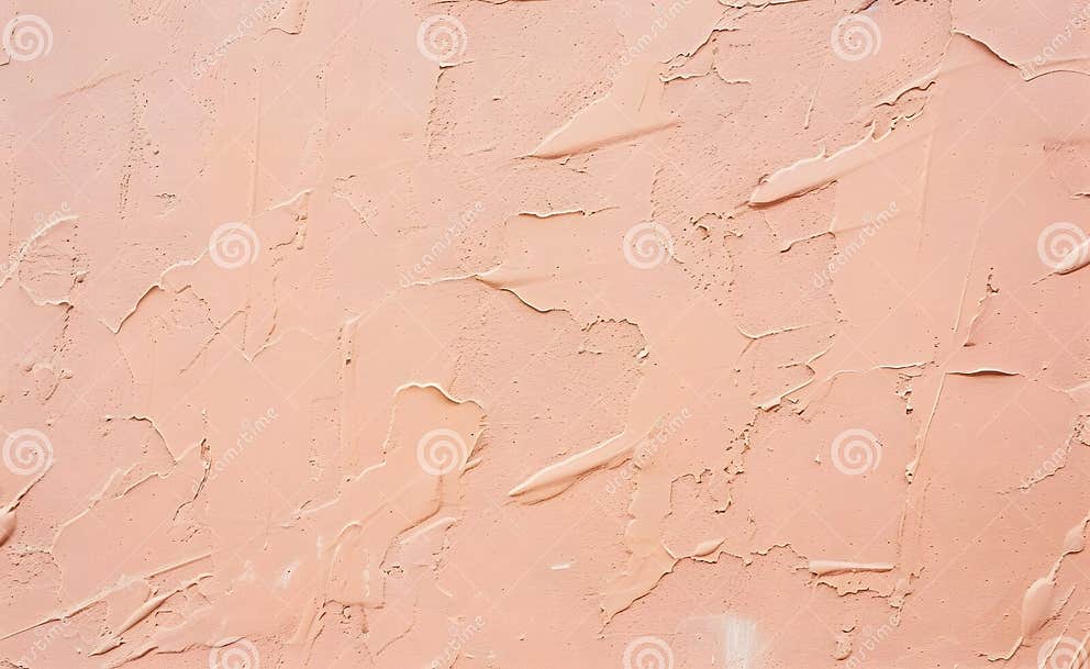 Peach Colored Smooth Wall Texture Close-Up Stock Illustration ...