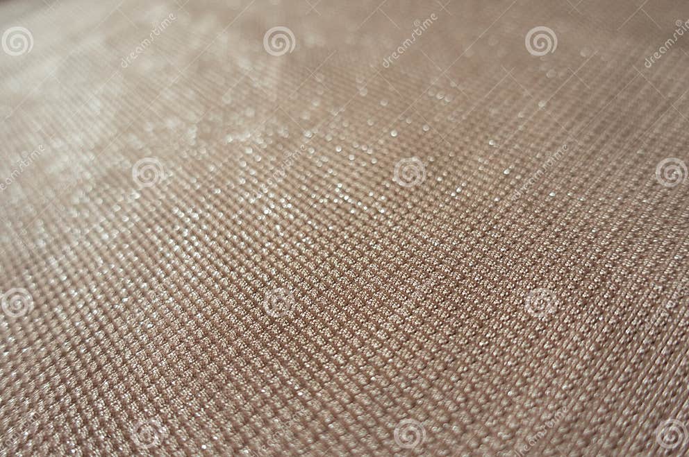 Peach Colored Polyester Fabric with Sparkles Stock Image - Image of ...