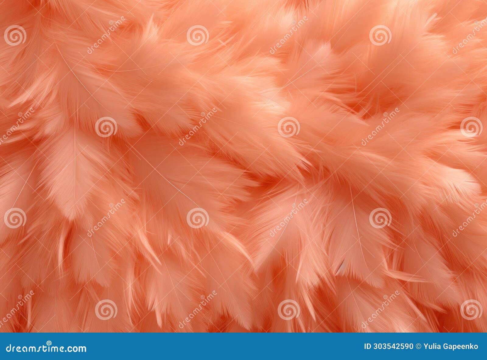 Peach Fur and Fuzzy Texture Stock Illustration - Illustration of ...