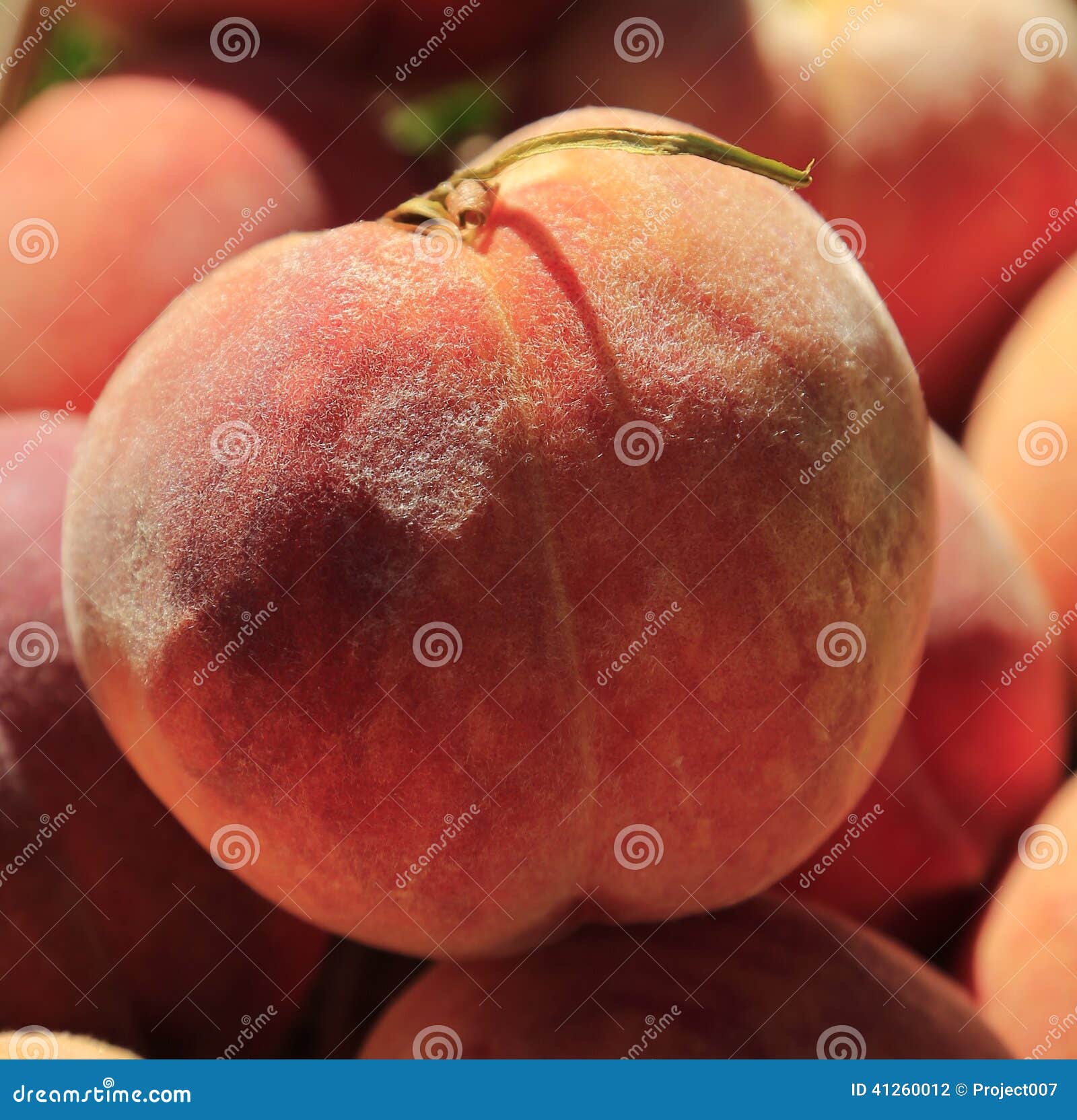 Peach fuzz stock photo. Image of organic, fruit, perfect - 41260012