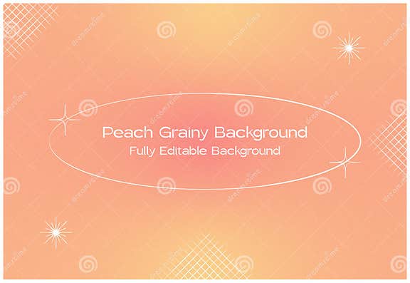 Peach Grainy Gradient stock vector. Illustration of gradients - 304822371