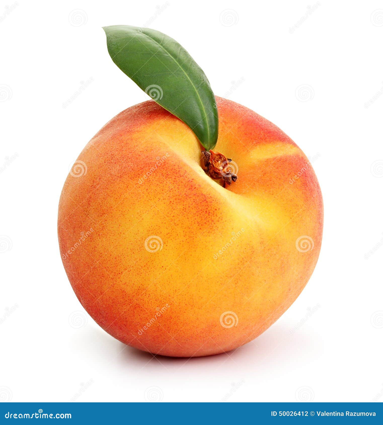 Peach isolated stock photo. Image of isolated, portion - 50026412
