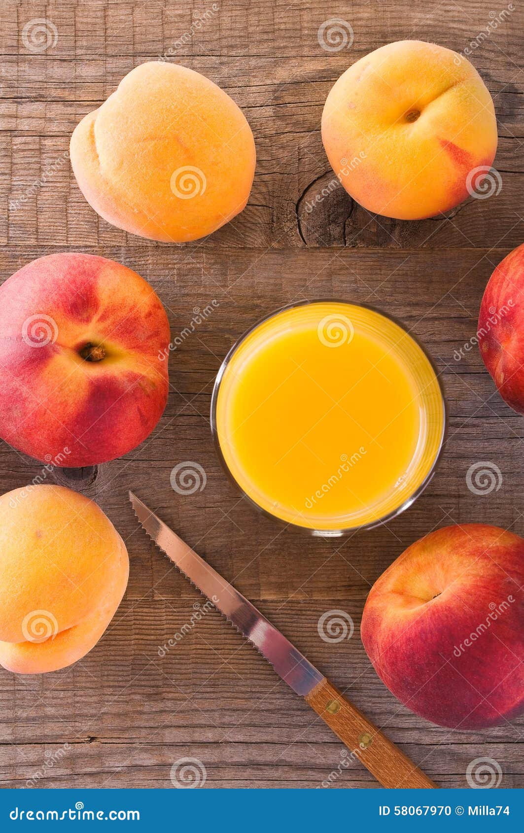 Peach juice. stock photo. Image of gastronomy, nutritious - 58067970