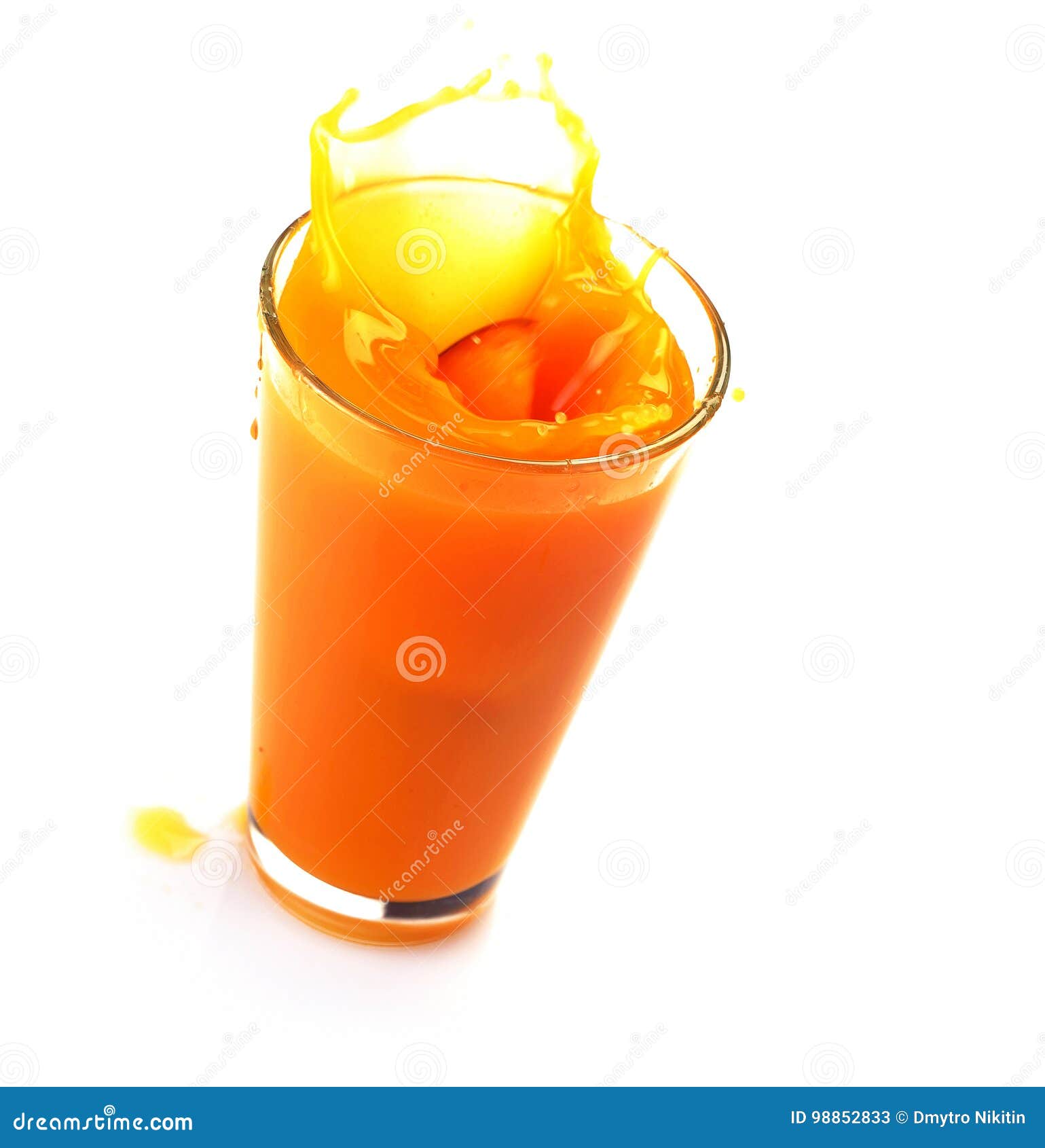 Peach juice splash stock image. Image of water, liquid - 98852833