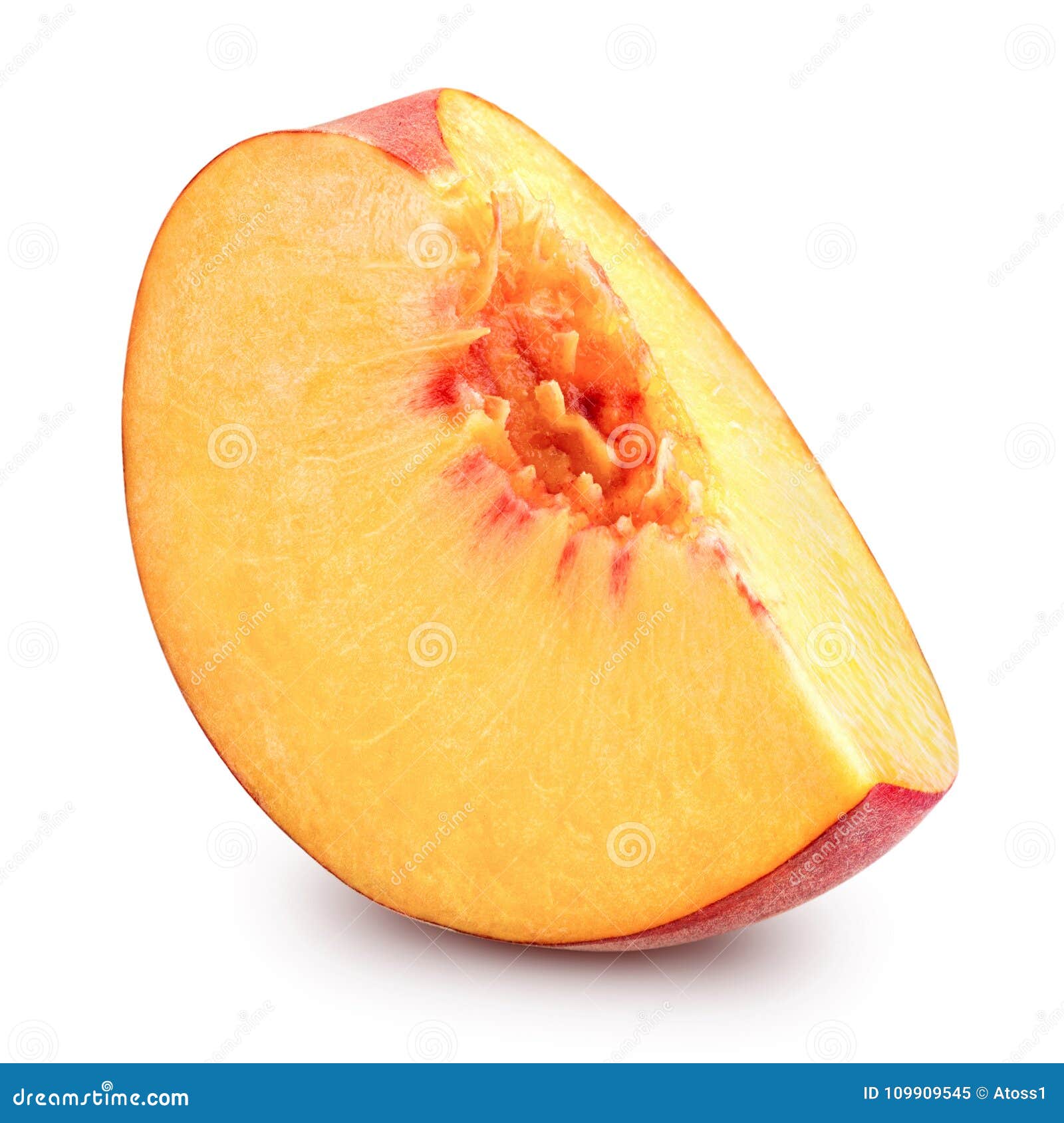 Peach Slice Royalty-Free Stock Photography | CartoonDealer.com #33043751
