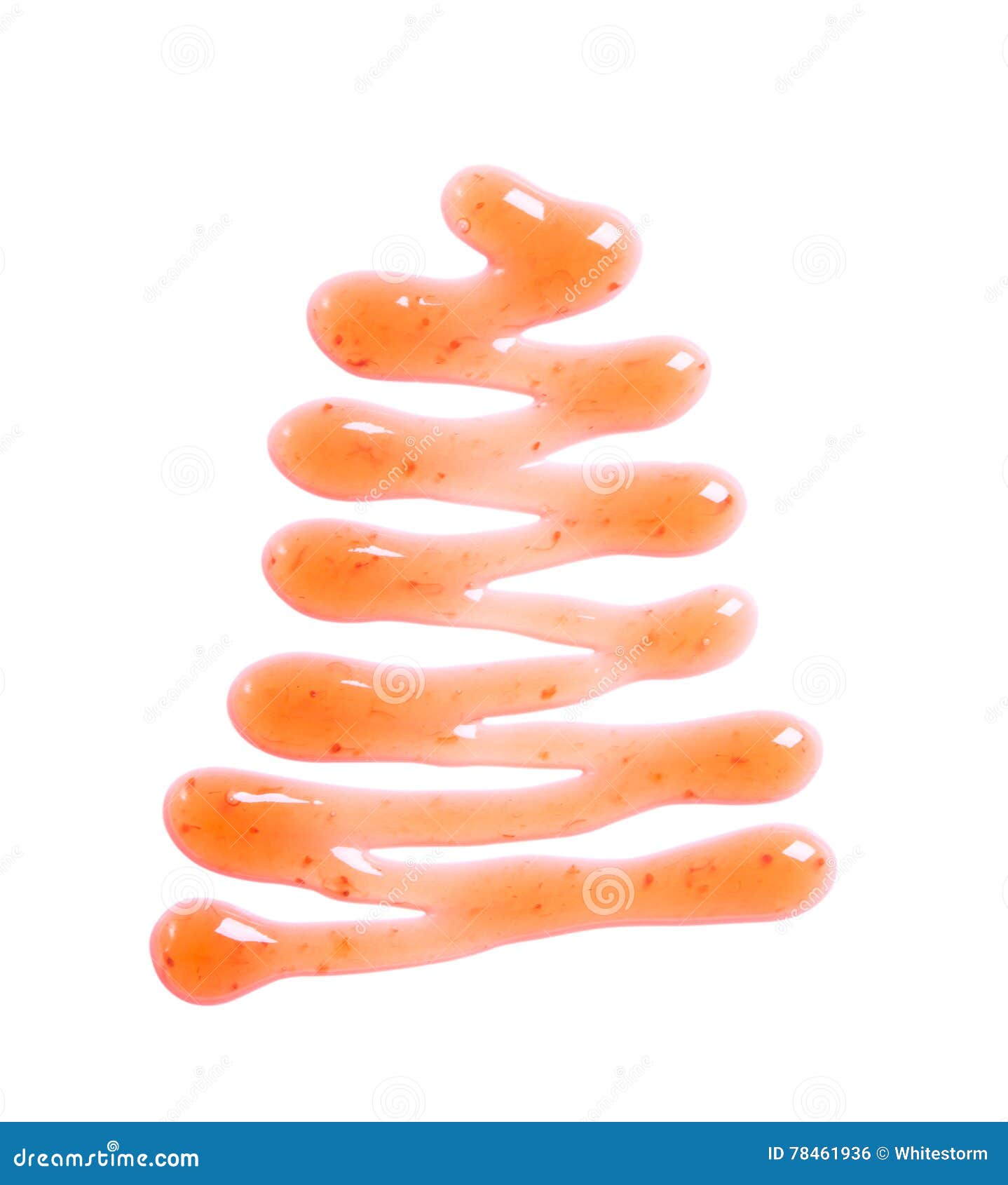 Peach Syrup Fir-tree Isolated Stock Photo - Image of french, concept ...