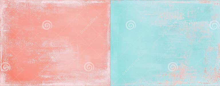 Peach and Turquoise Backgrounds are Forming a Split Complementary Color ...