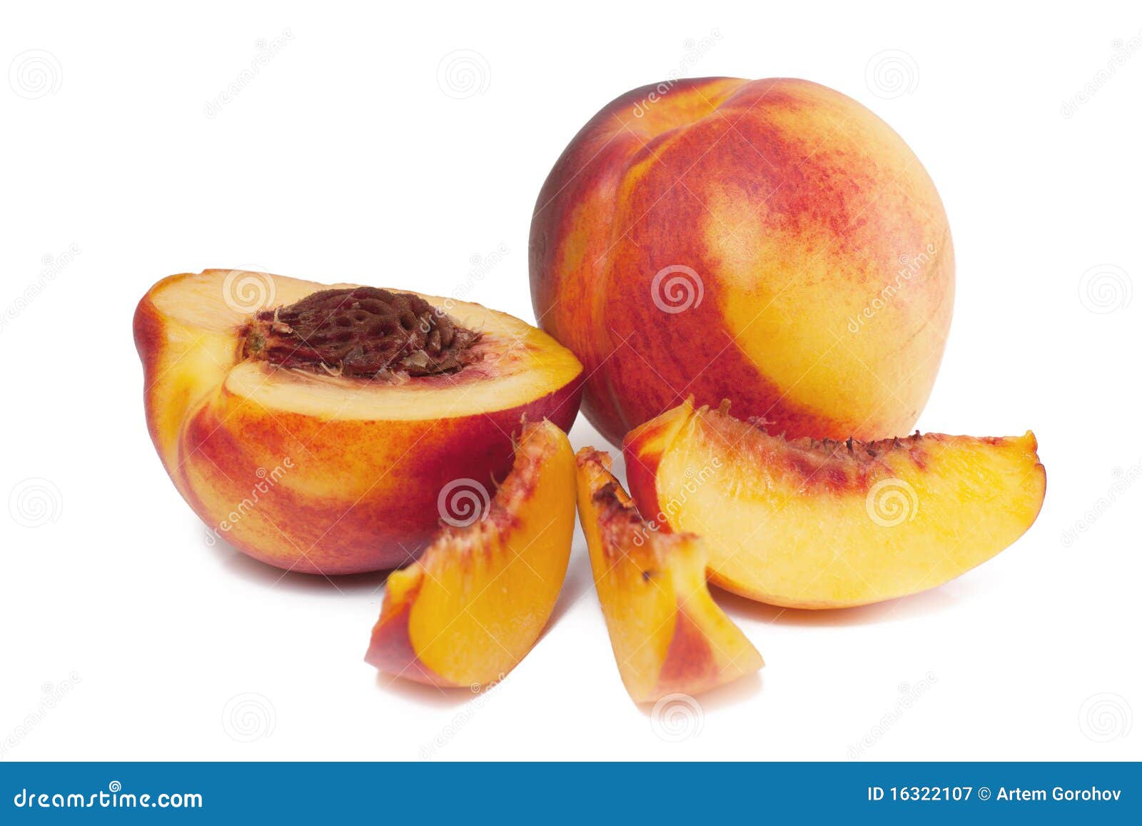 Peaches stock image. Image of color, peaches, breakfast - 16322107