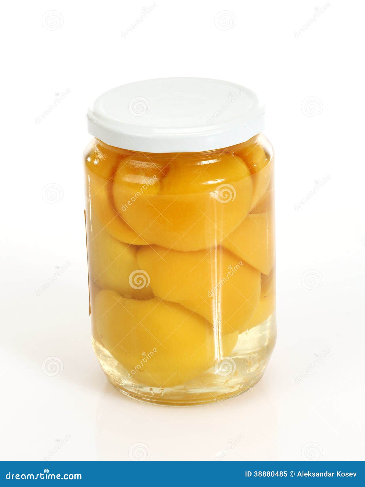 Peaches compote stock image. Image of traditional, delicious - 38880485