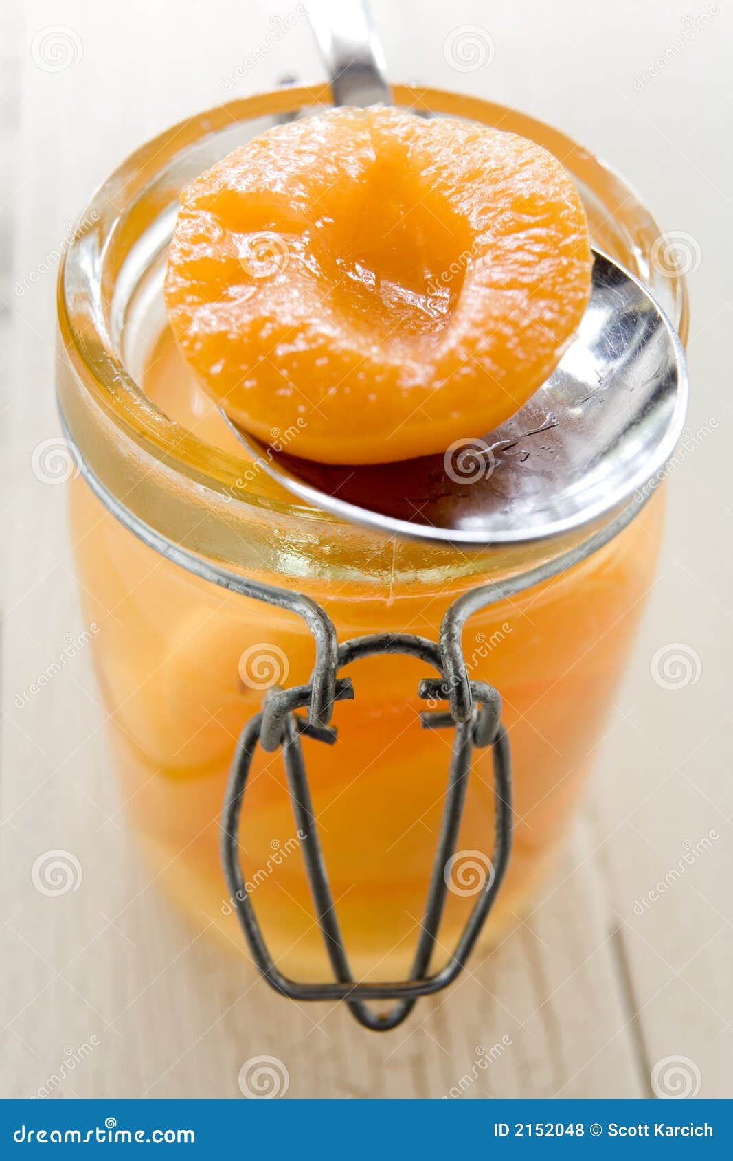 Peaches Mason Jar stock photo. Image of preserved, peaches - 2152048