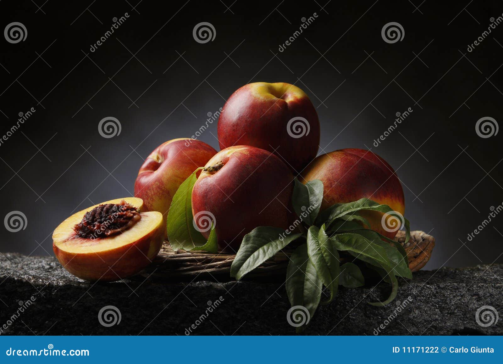 Peaches Still Life Stock Photography | CartoonDealer.com #11171222