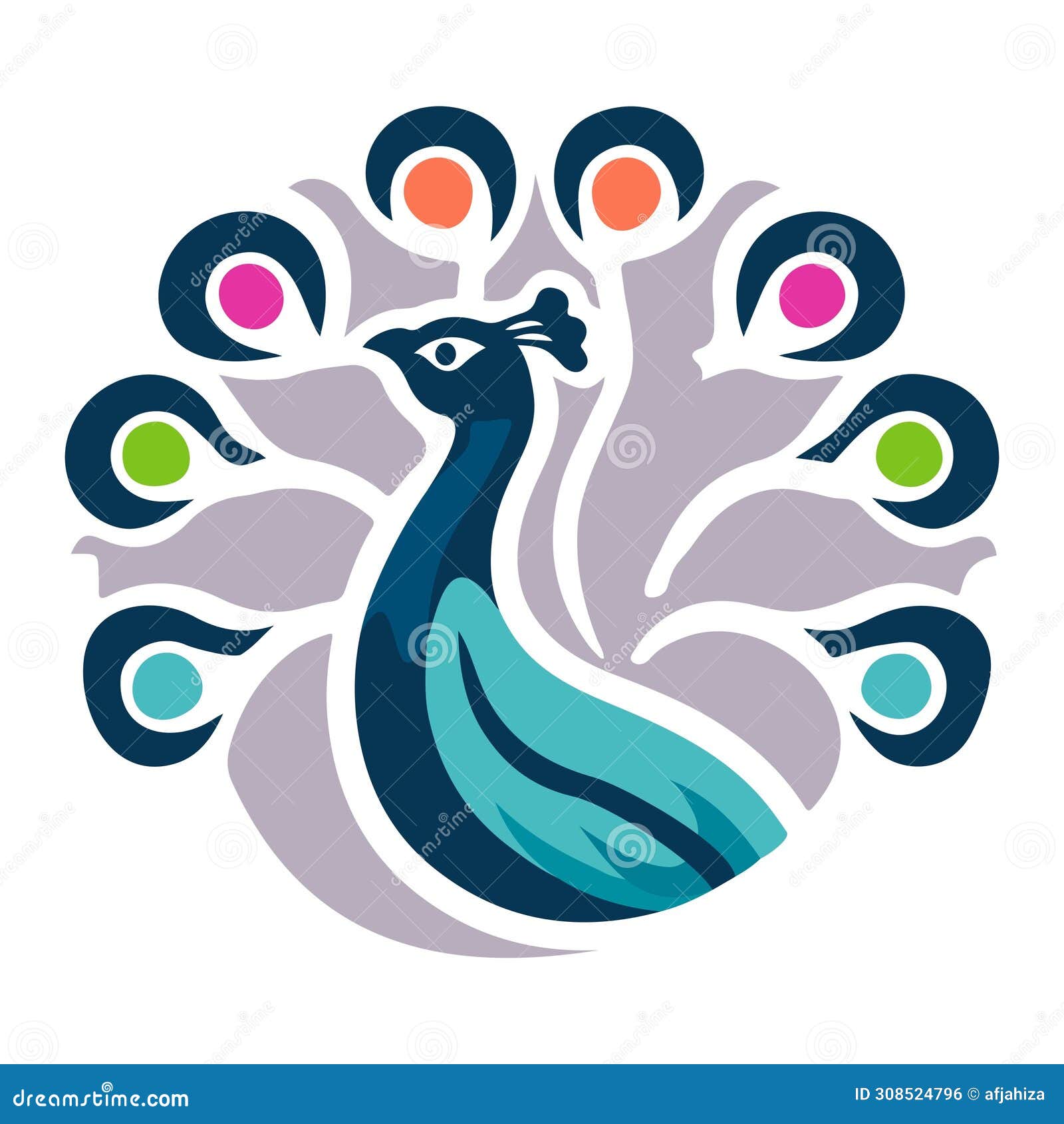 Peacock Animal Portrait Dressed As A Warrior Fighter Or Combatant ...