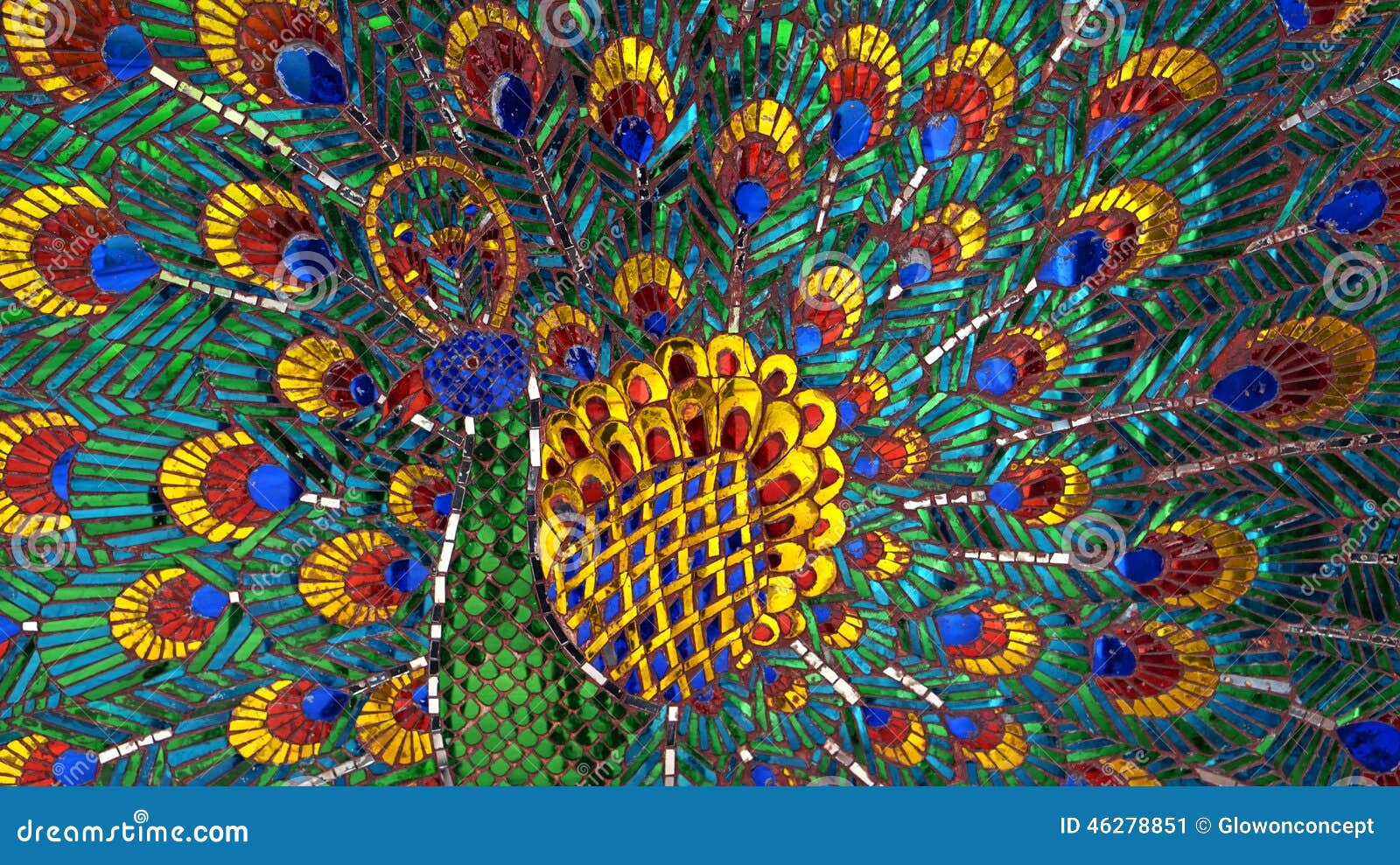 Peacock Features Exotic Art Stock Image - Image of green, copy: 46278851