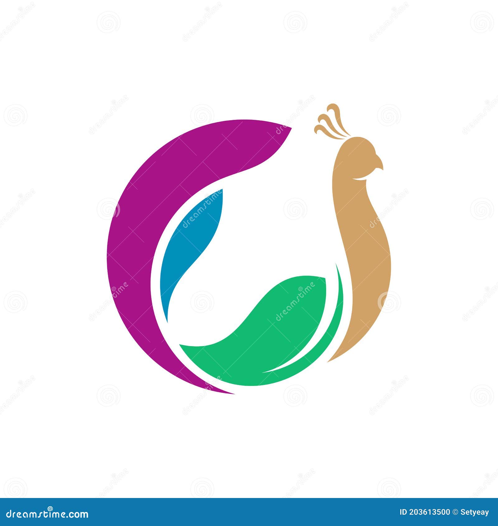 Peacock Logo Vector Template, Creative Peacock Logo Design Concepts ...