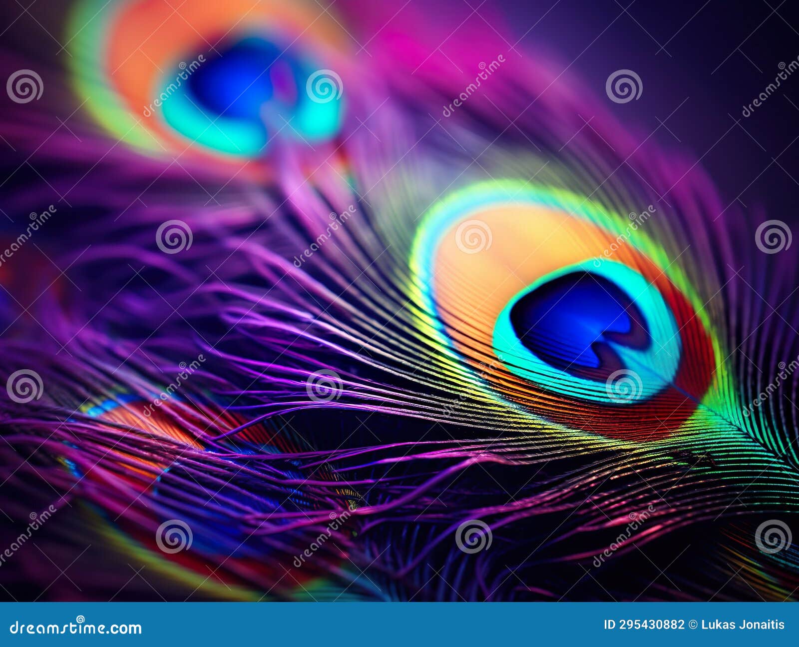 Peacock wing design stock illustration. Illustration of meditation ...