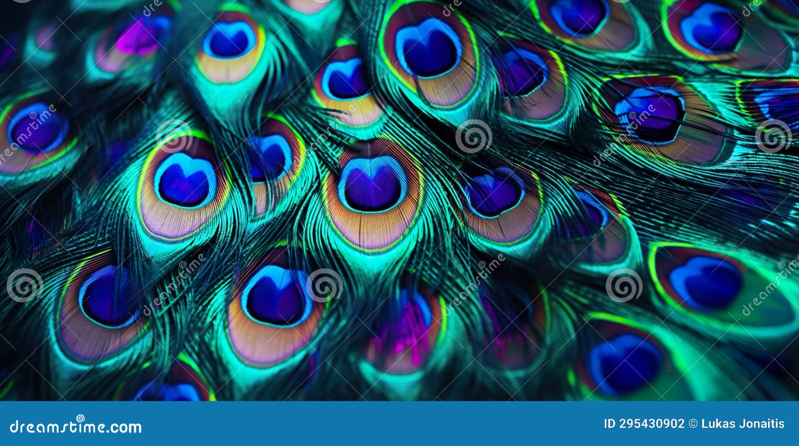 Peacock wing design stock illustration. Illustration of gold - 295430902